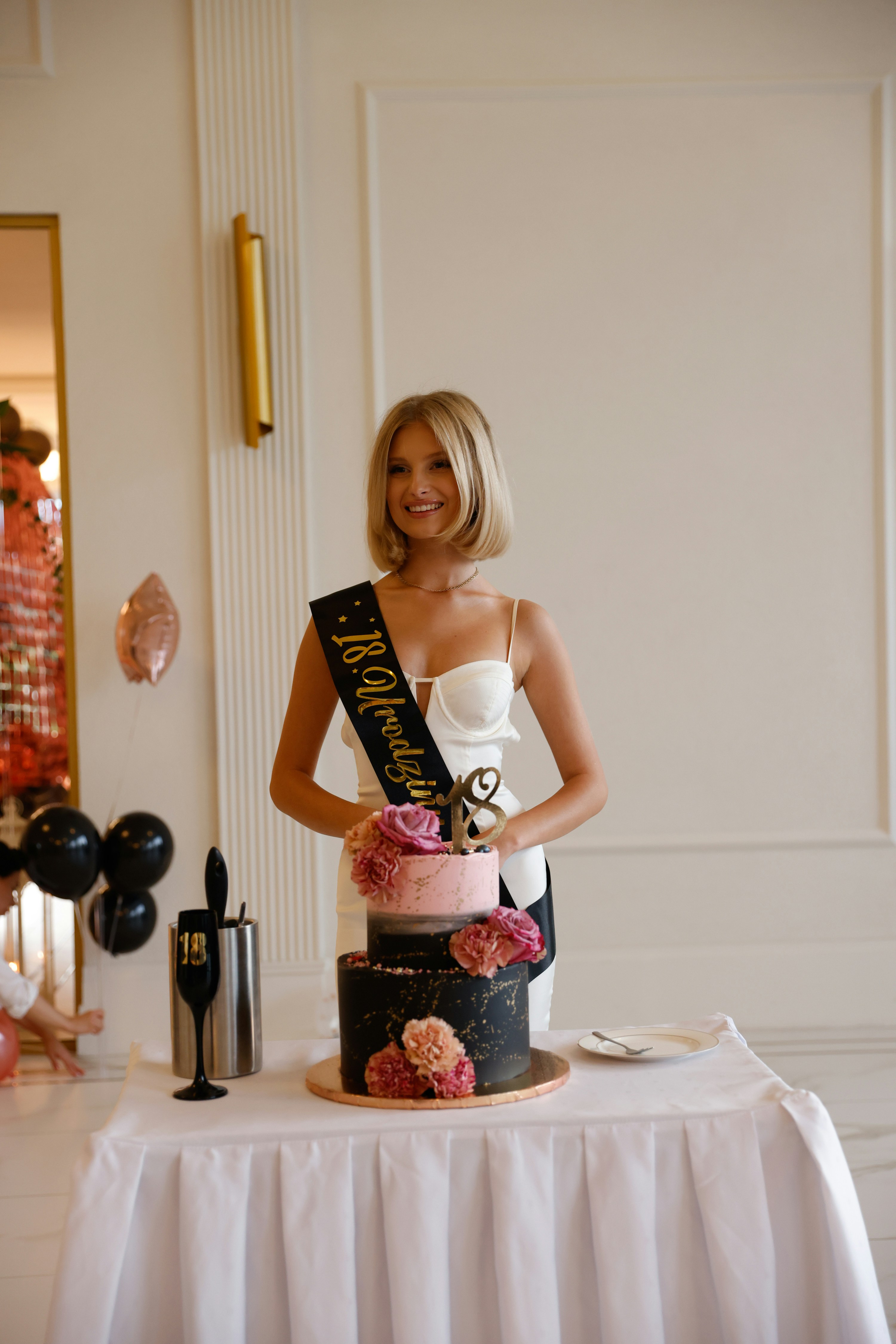 Crowned Moment: Birthday Girl in White