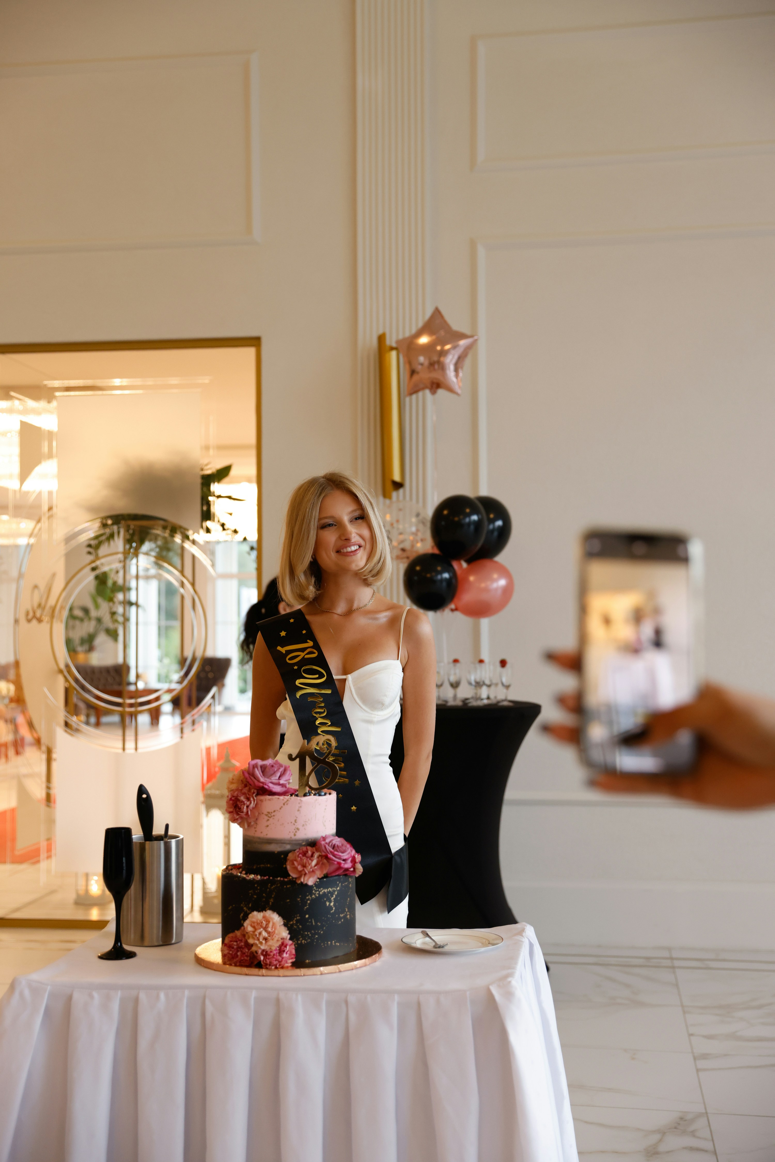 Birthday Queen: A Confetti of Elegance at the Cake Desk