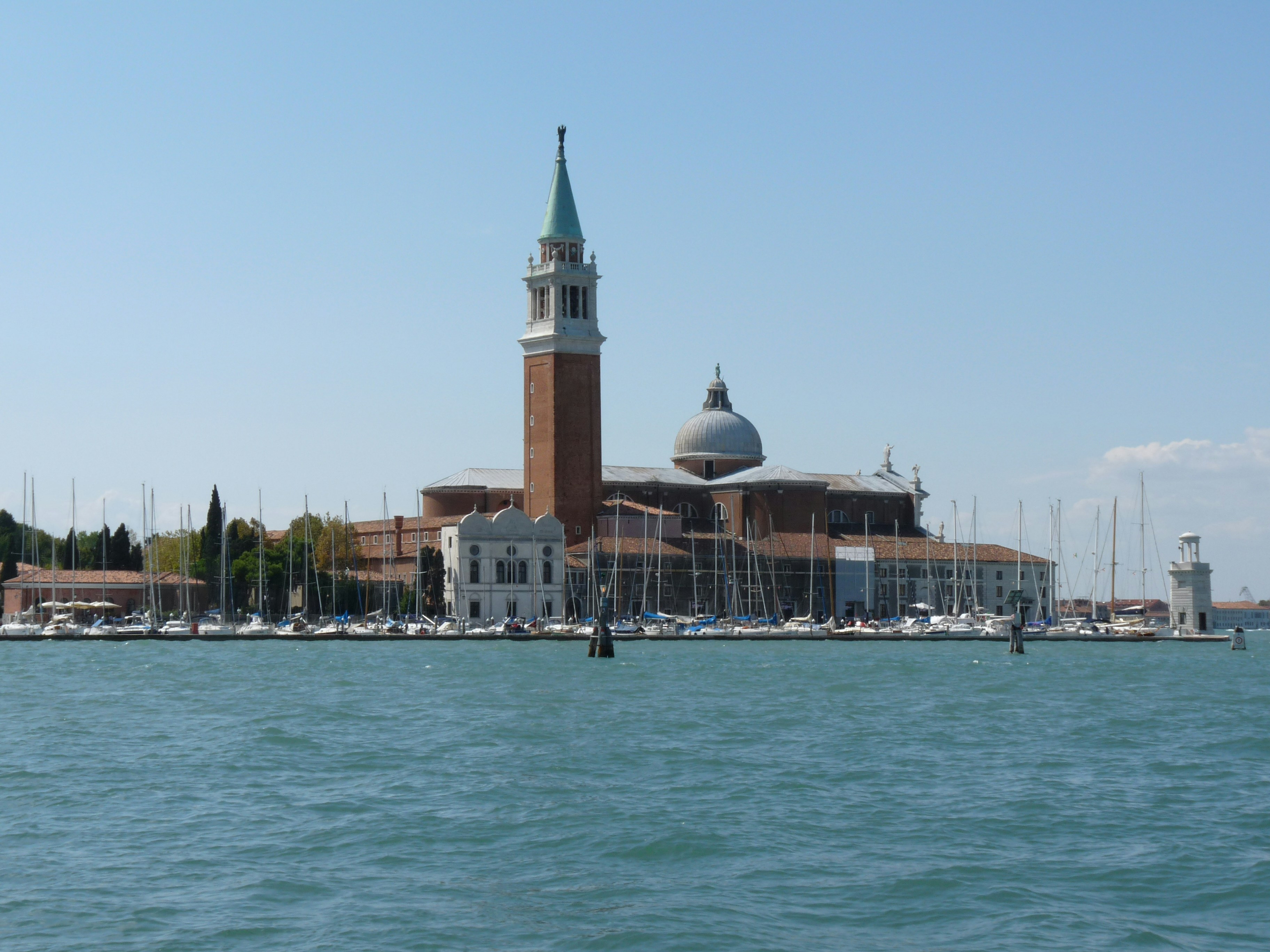 Venetian-Style Maritime Complex Rises from Calm Adriatic Waters
