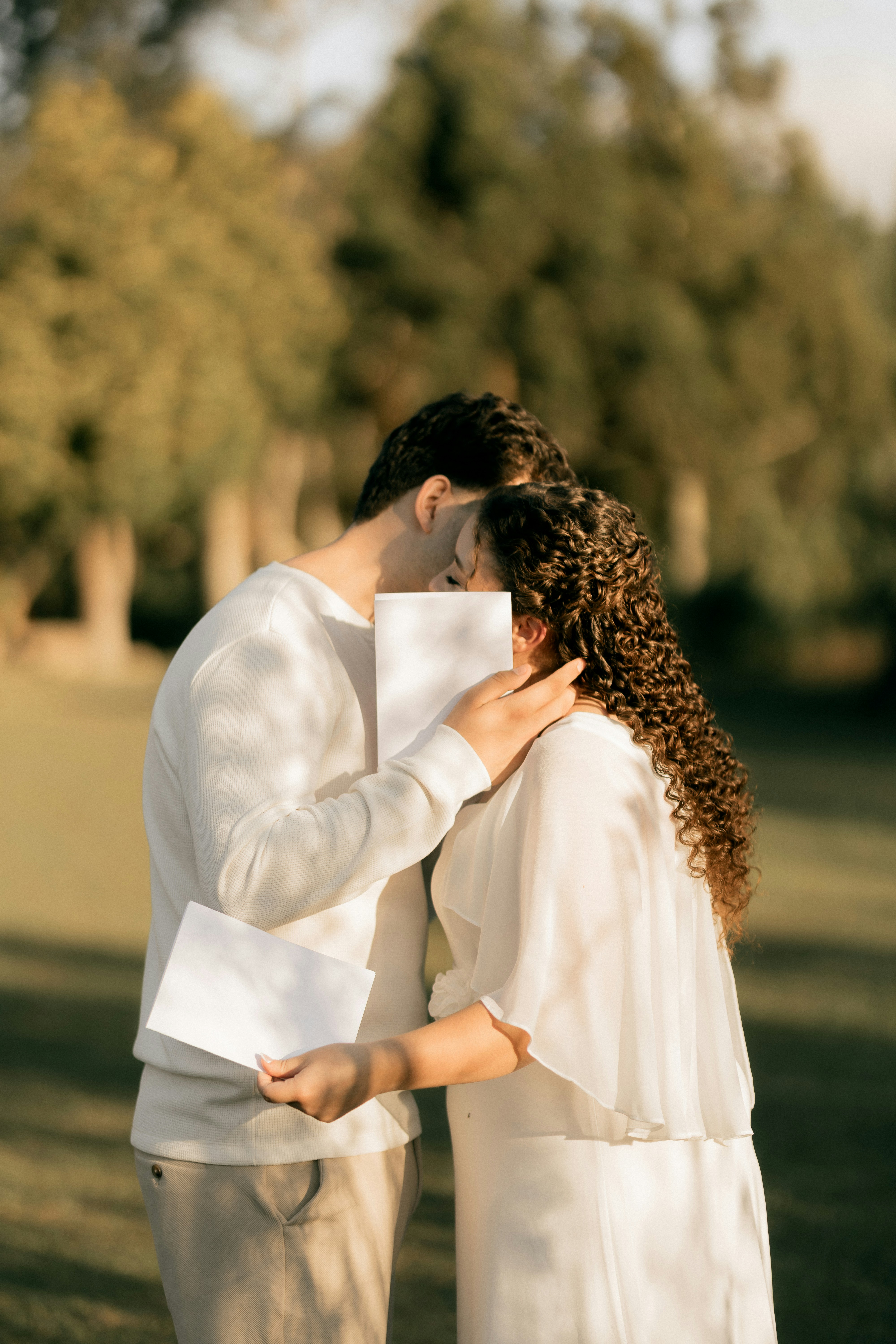 Whispered Goodbyes in Golden Hour