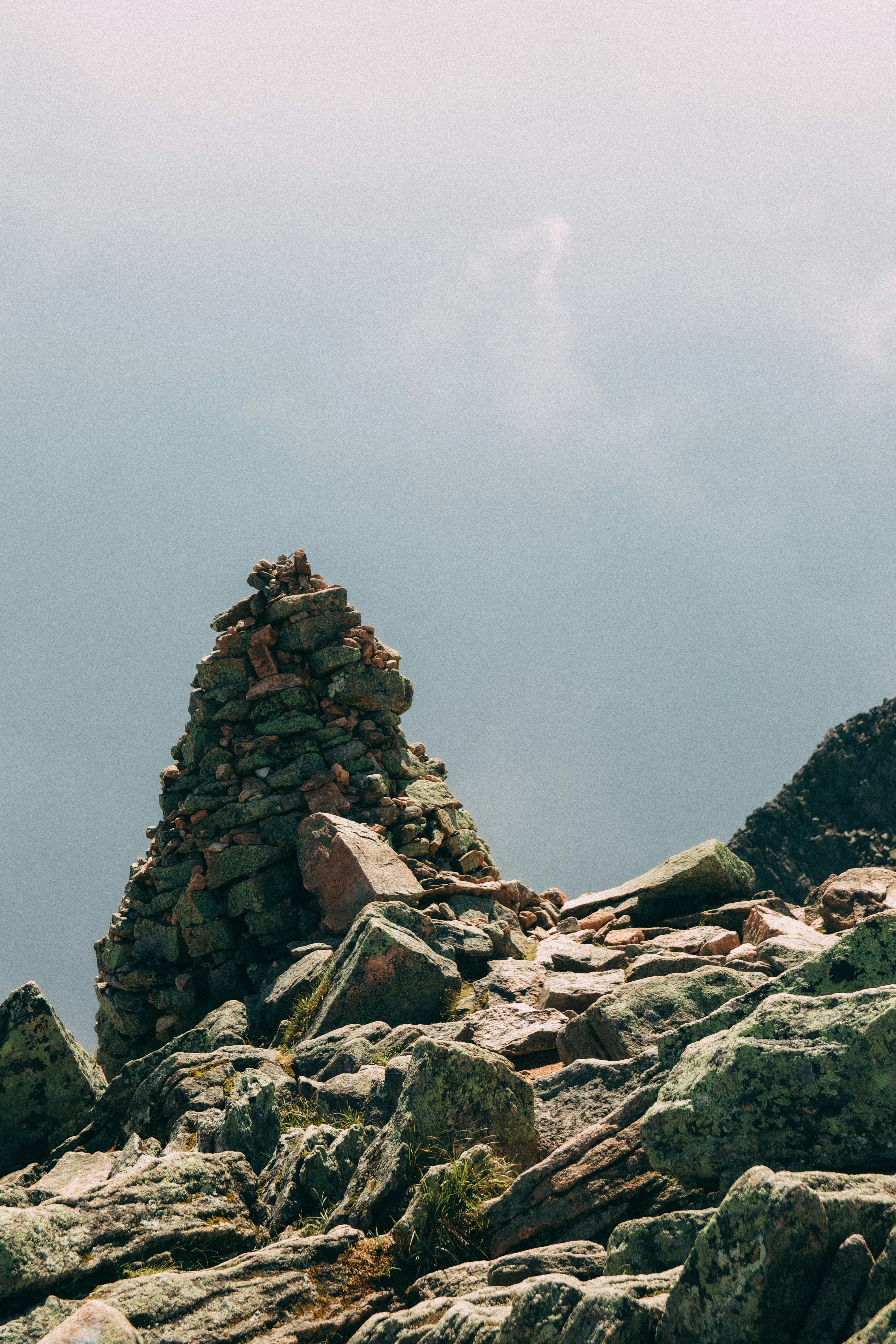 Stone Spire at the Edge of Misty Heights