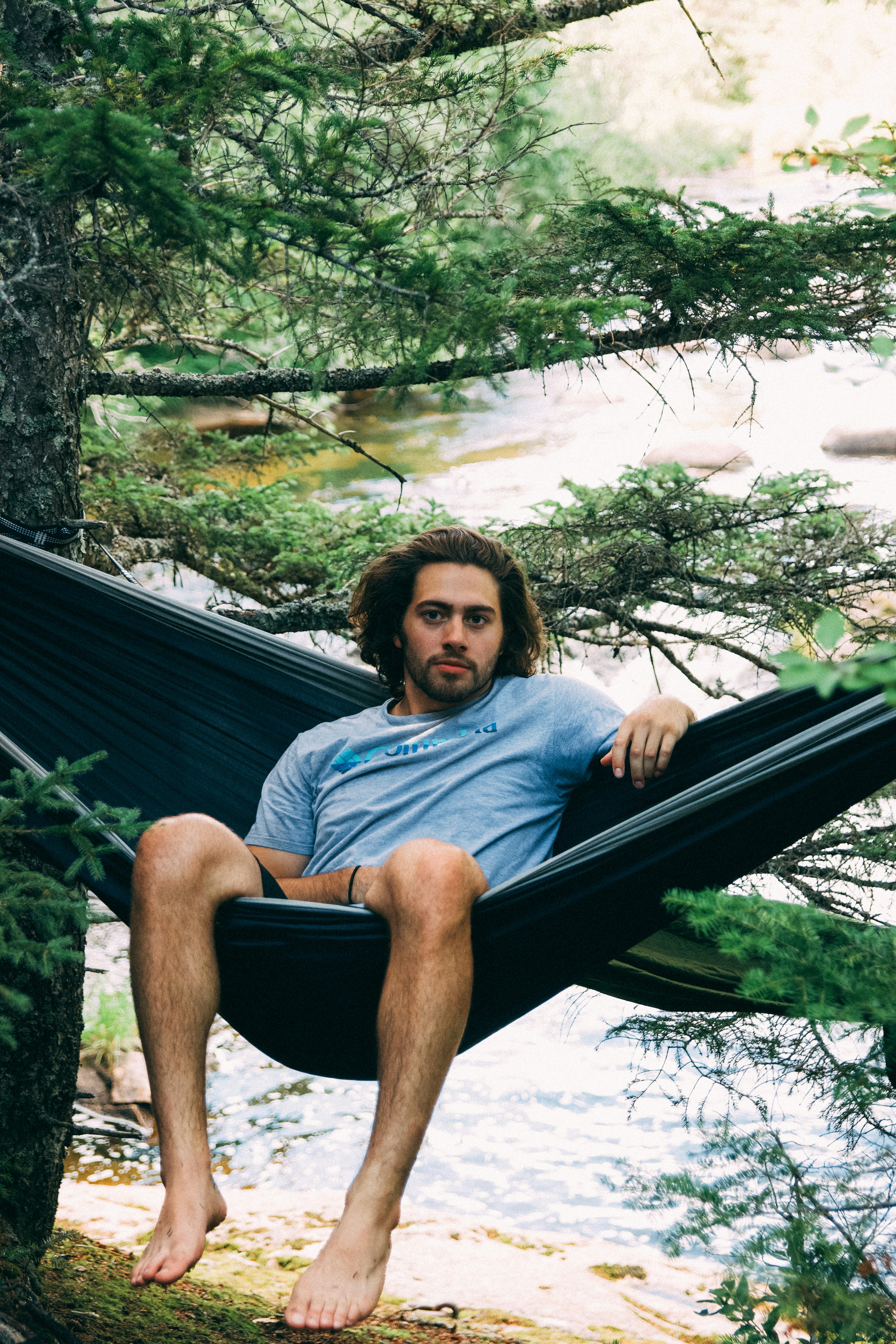 Hammock Quiet: A Summer River Canopy Moment