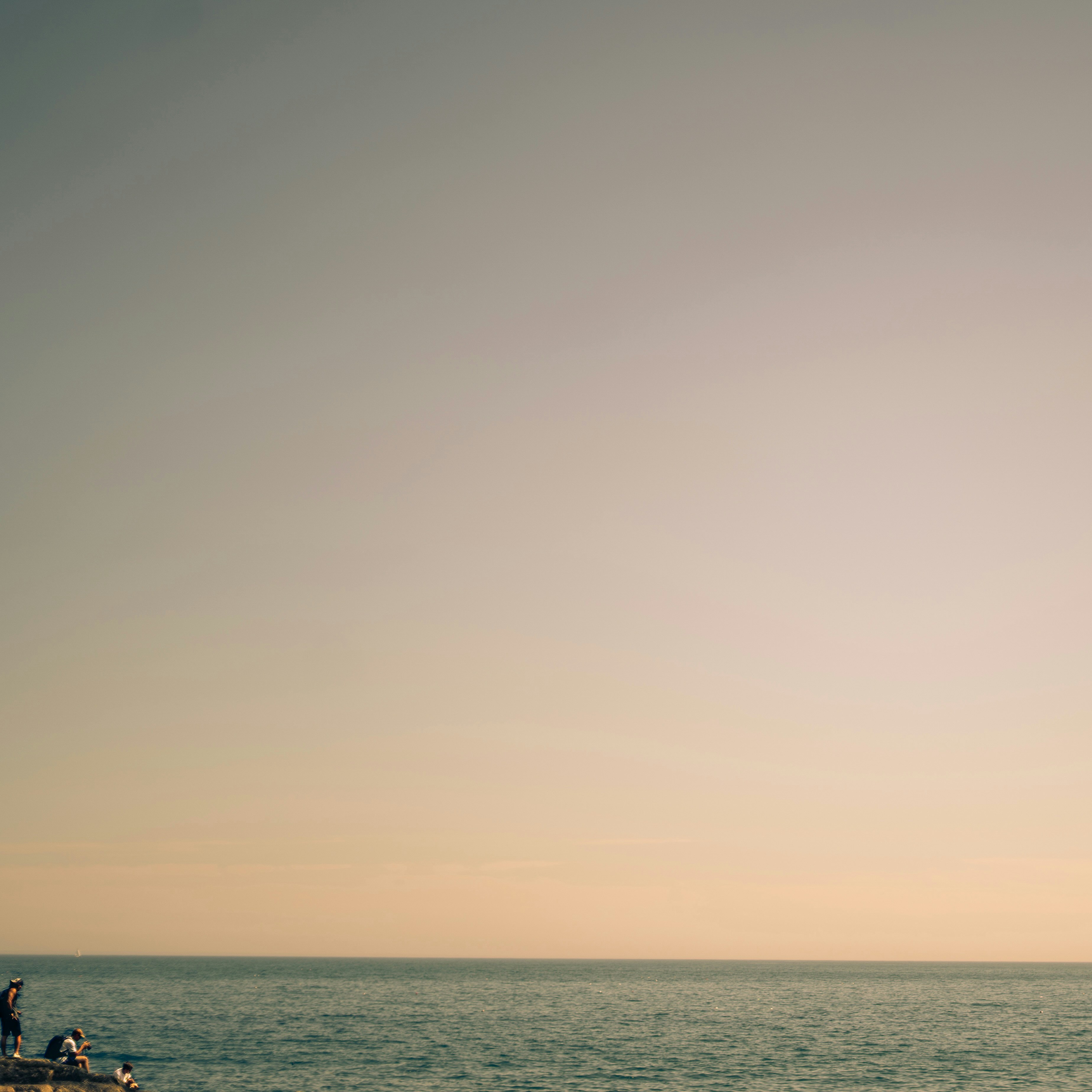 Horizon Silhouette: Quiet Moments at Sea