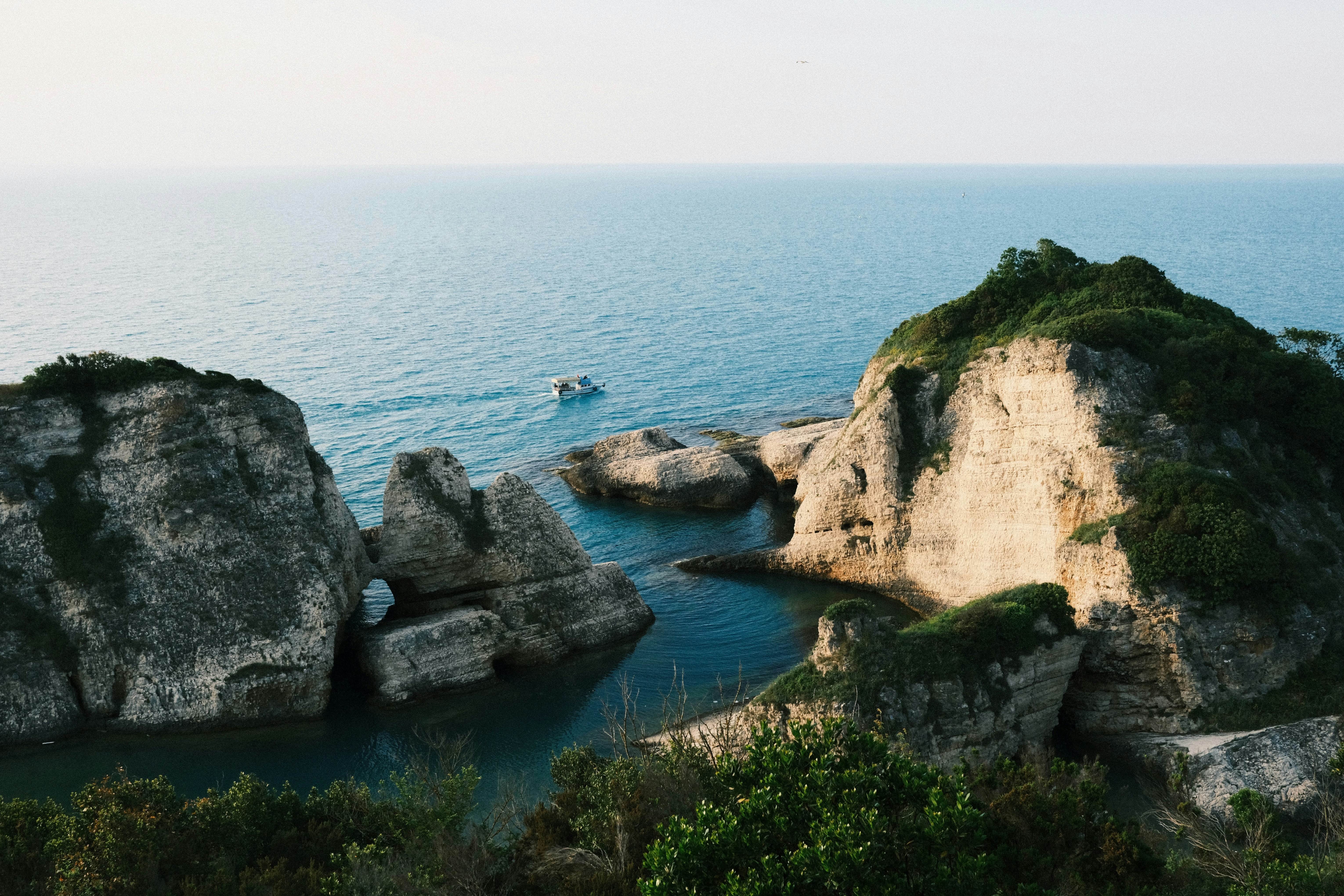 Cliffside Cove: Where Sea Meets Stone