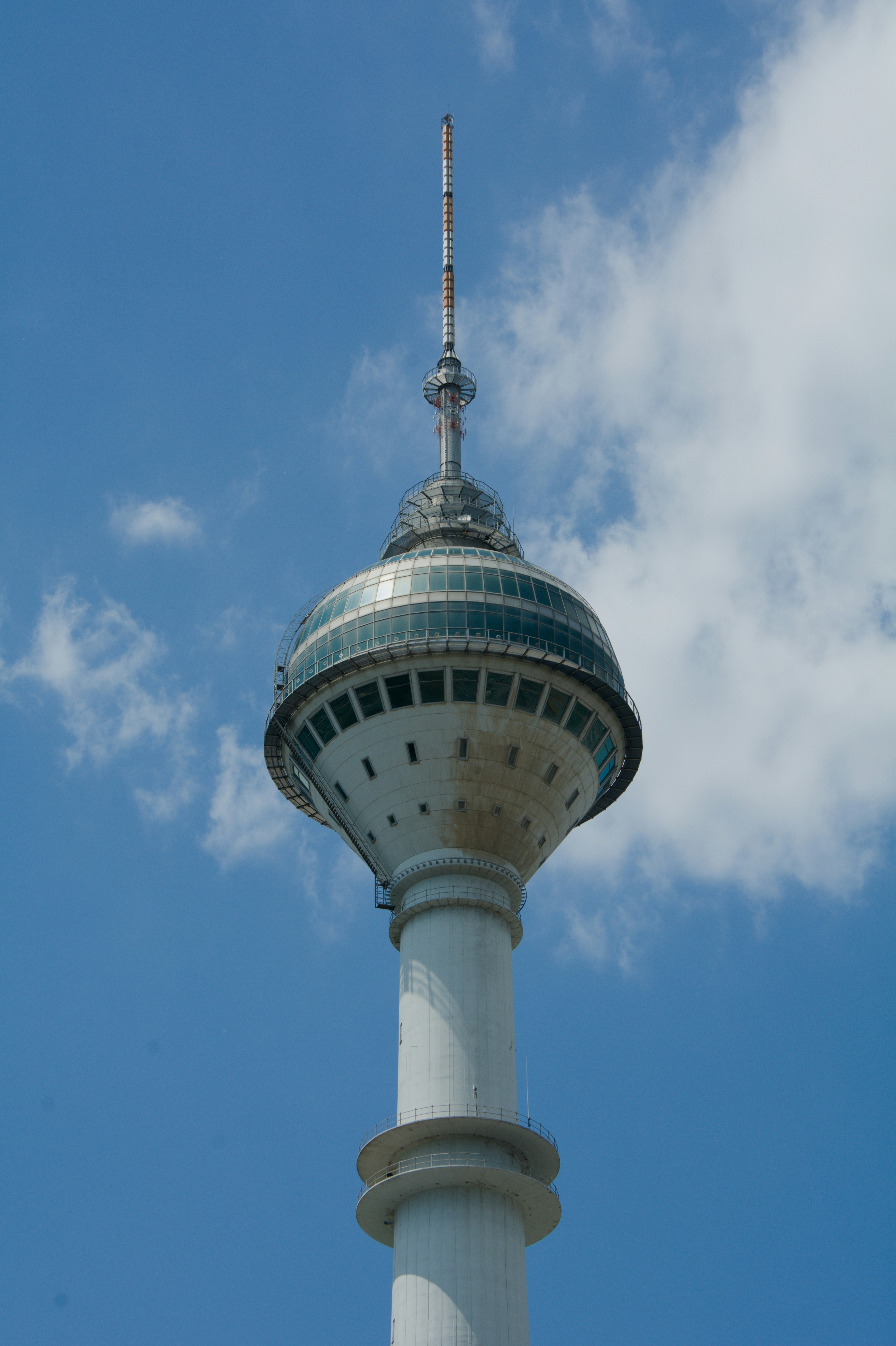 Spire Above the City: The Observation Pod of a Tower Reaches for the Sky
