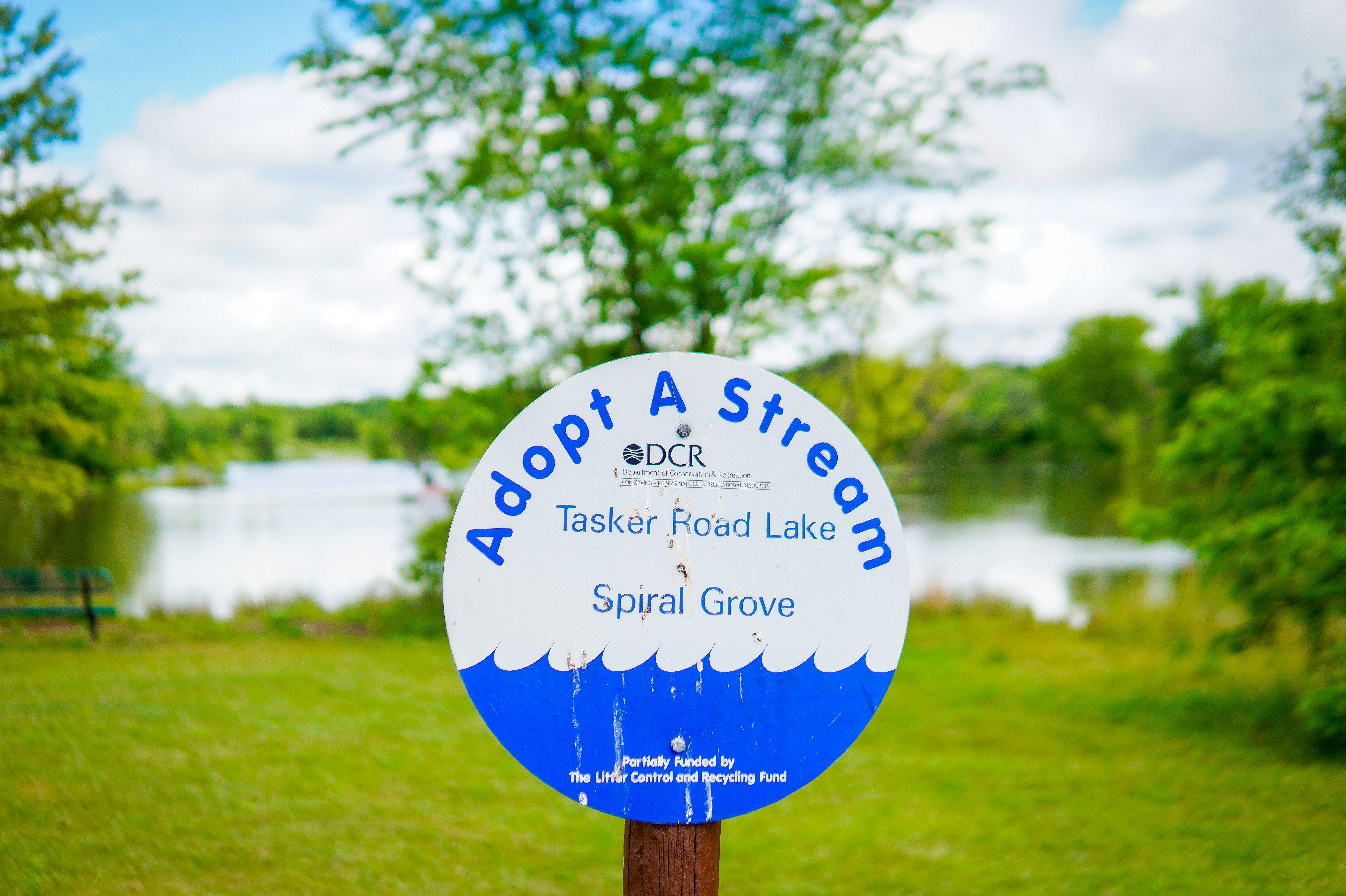 Adopt A Stream Signposts the Lakeside Trail