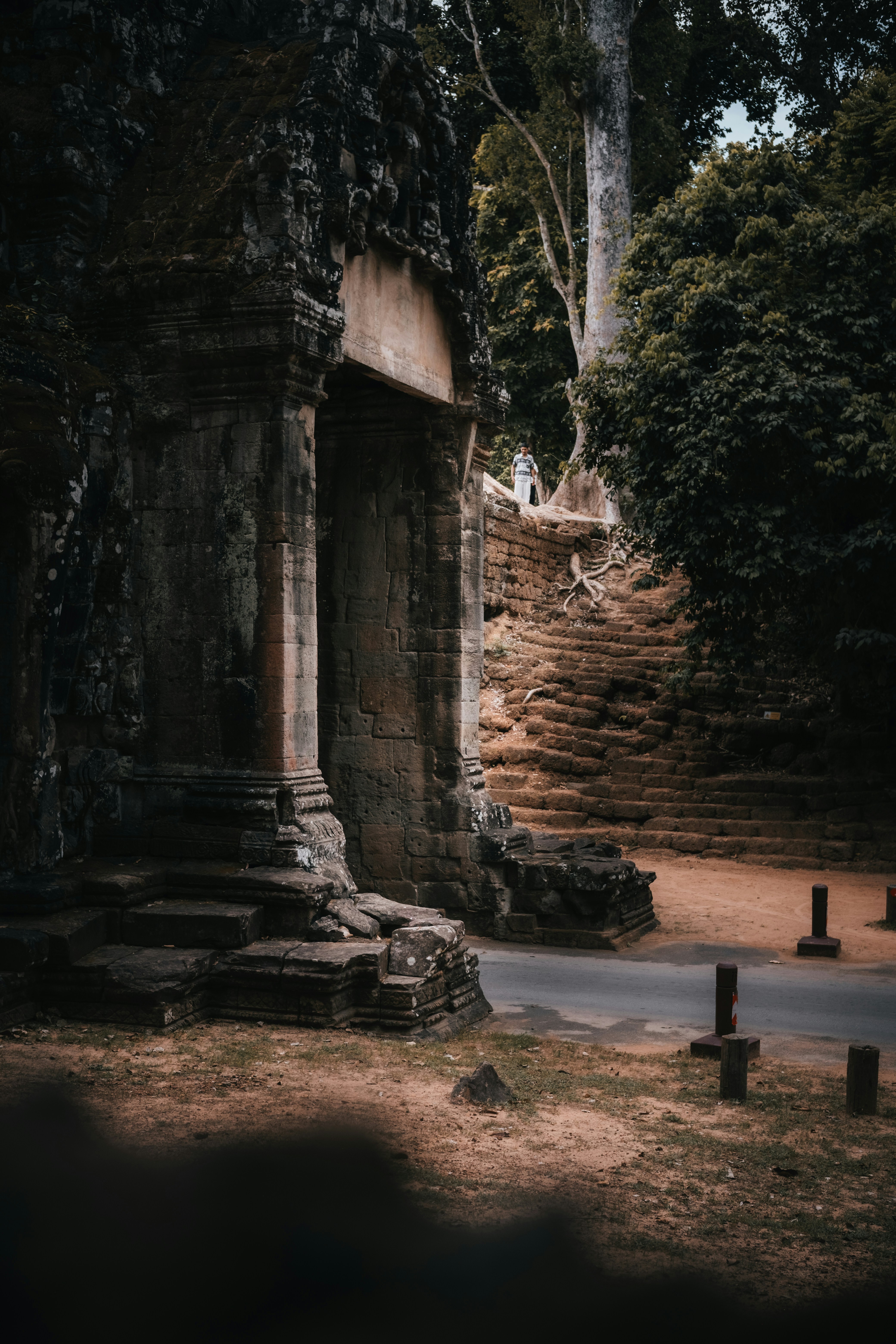 Stone Gate and Staircase to the Hidden Chambers