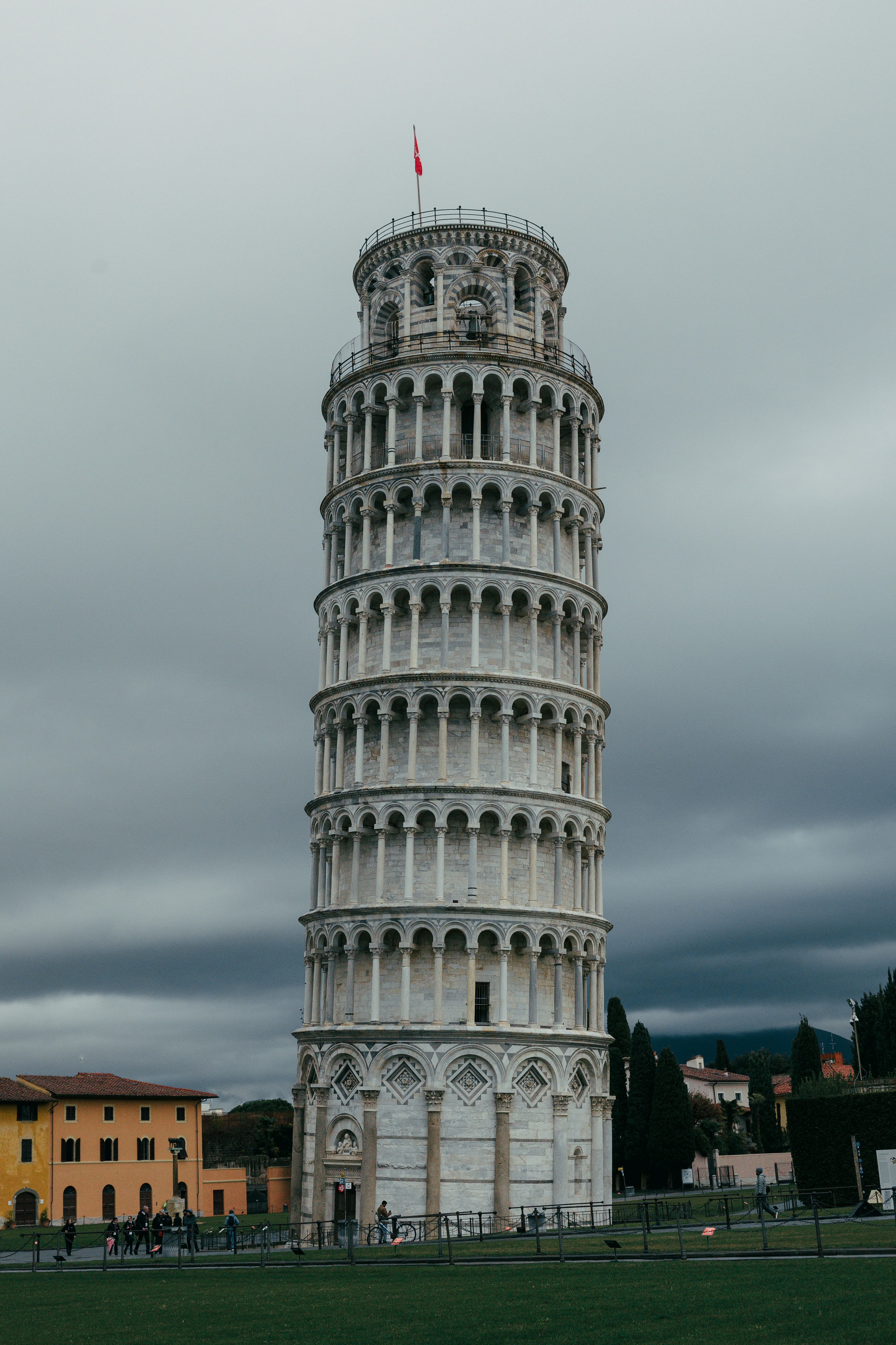 Lean of the Leaning Tower: A Skyward Gaze at a Marble Spire
