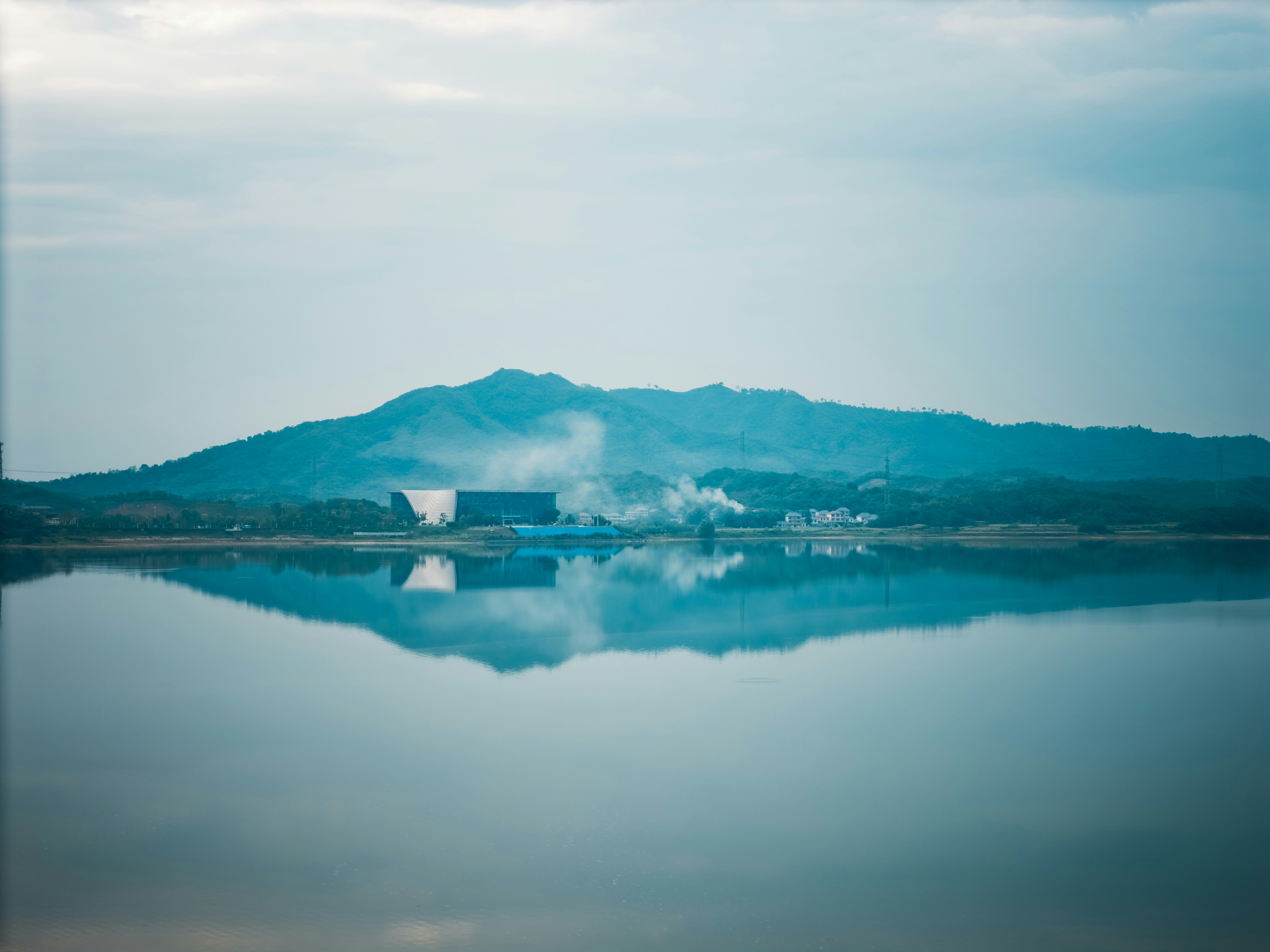 Mirror Mountain: Quiet Lake, Blue Hour Reflections