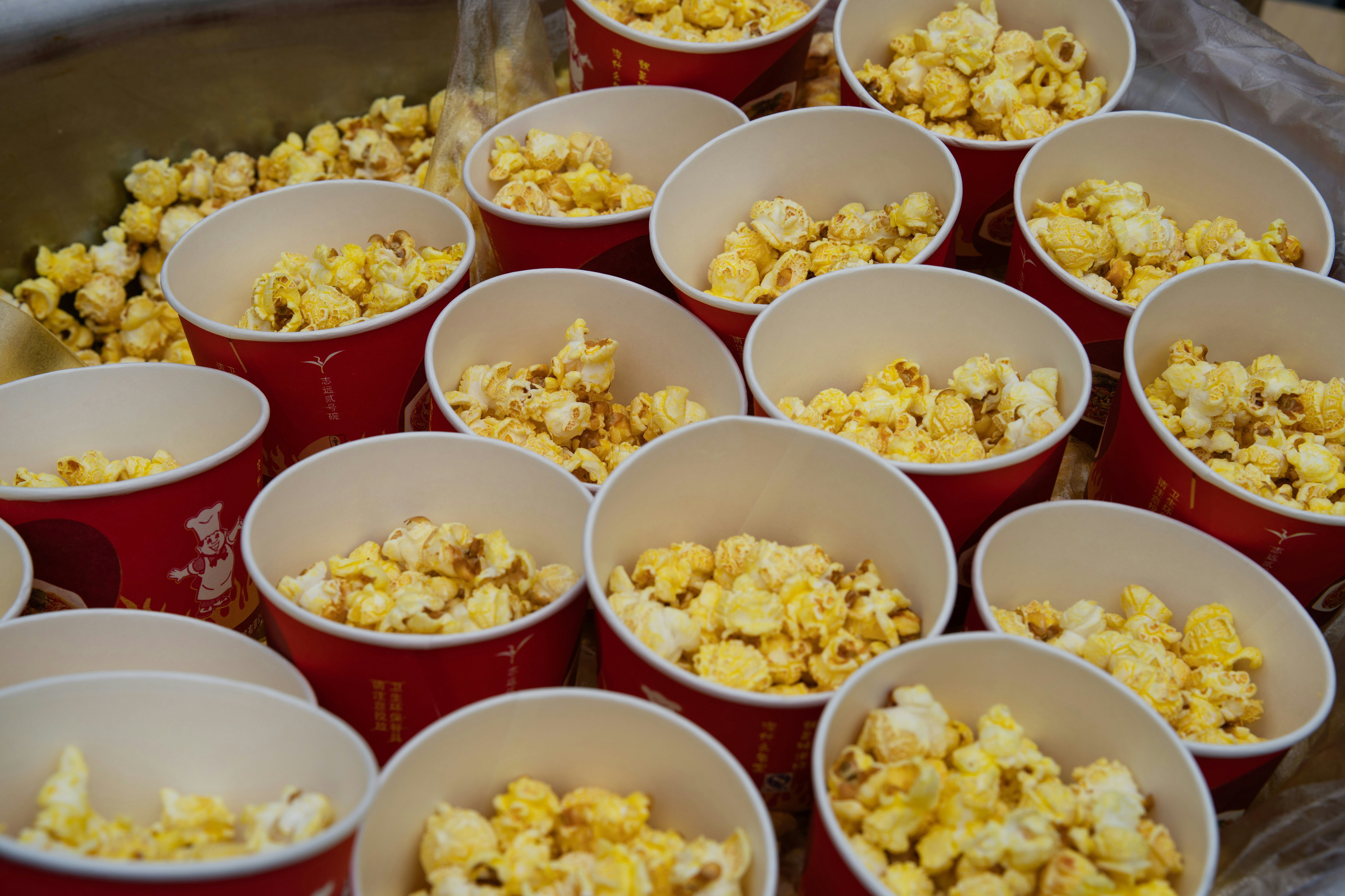 Red Cup Popcorn Tins: A Sea of Snack Cups