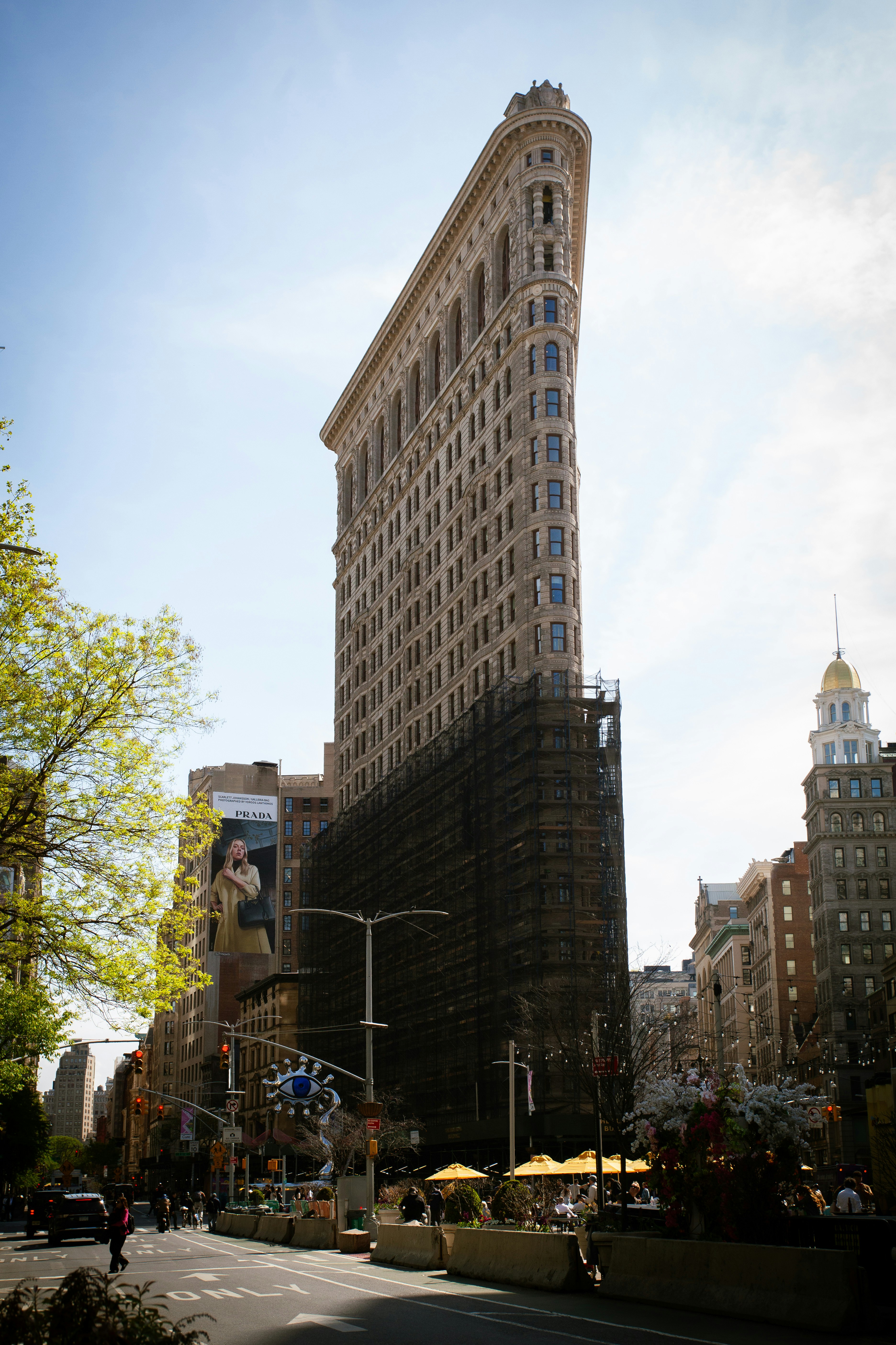 Tilted Icon: The Flatiron Piercing a Morning Sky