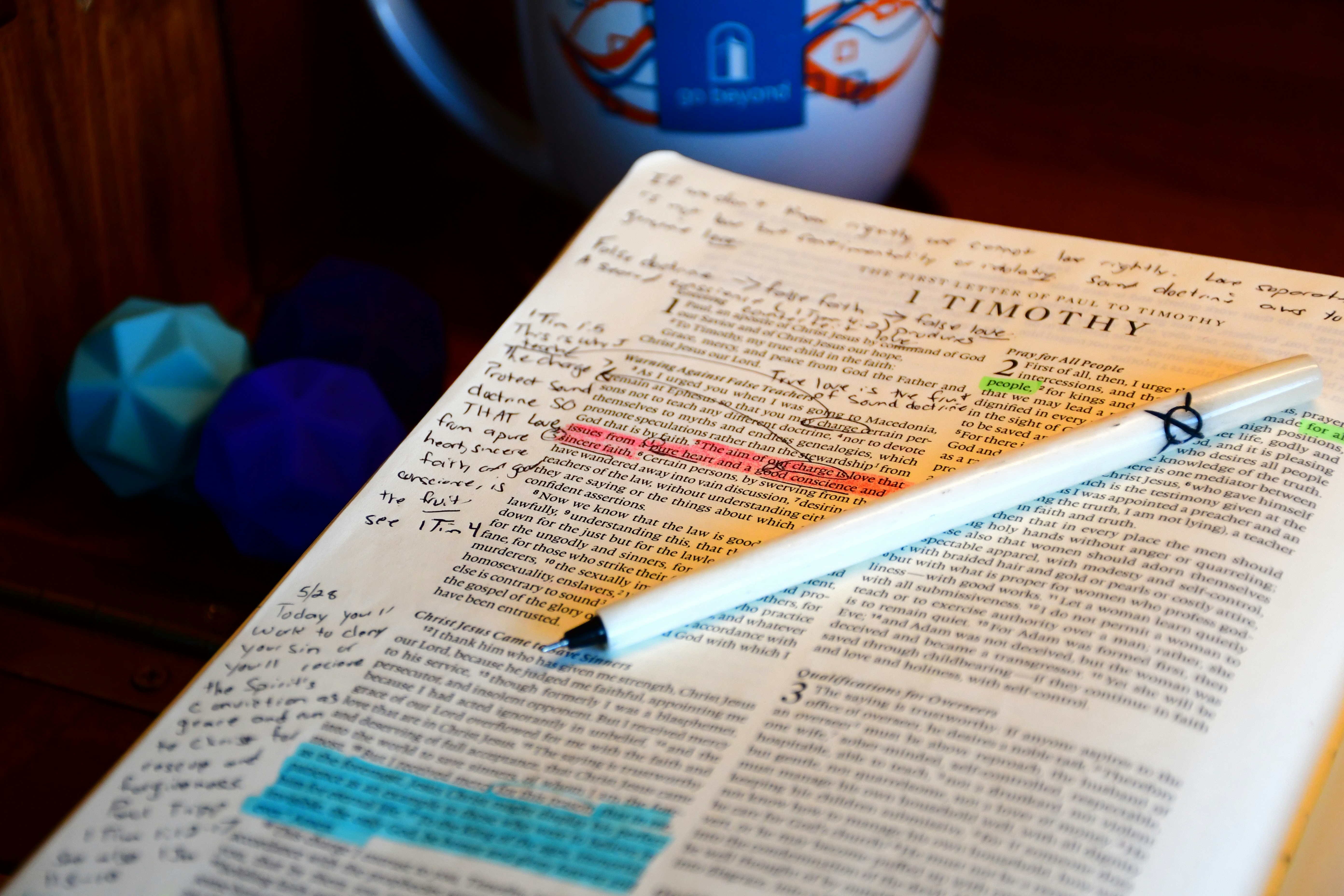 Ink and Insight: A Pen Marking the Way Through Fine Print