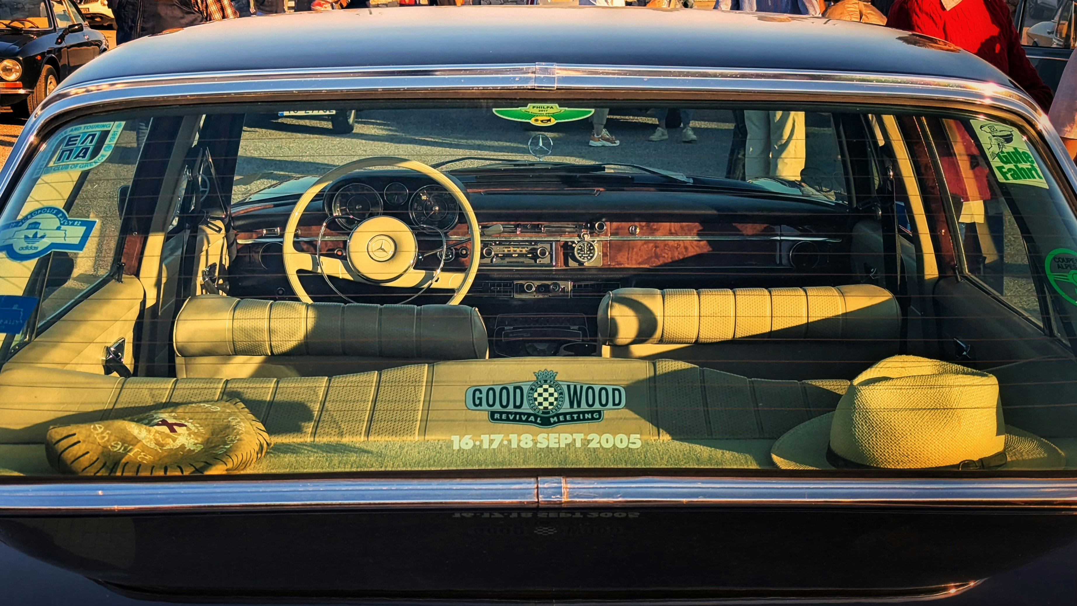 Rear Window Echoes of a Classic Dashboard