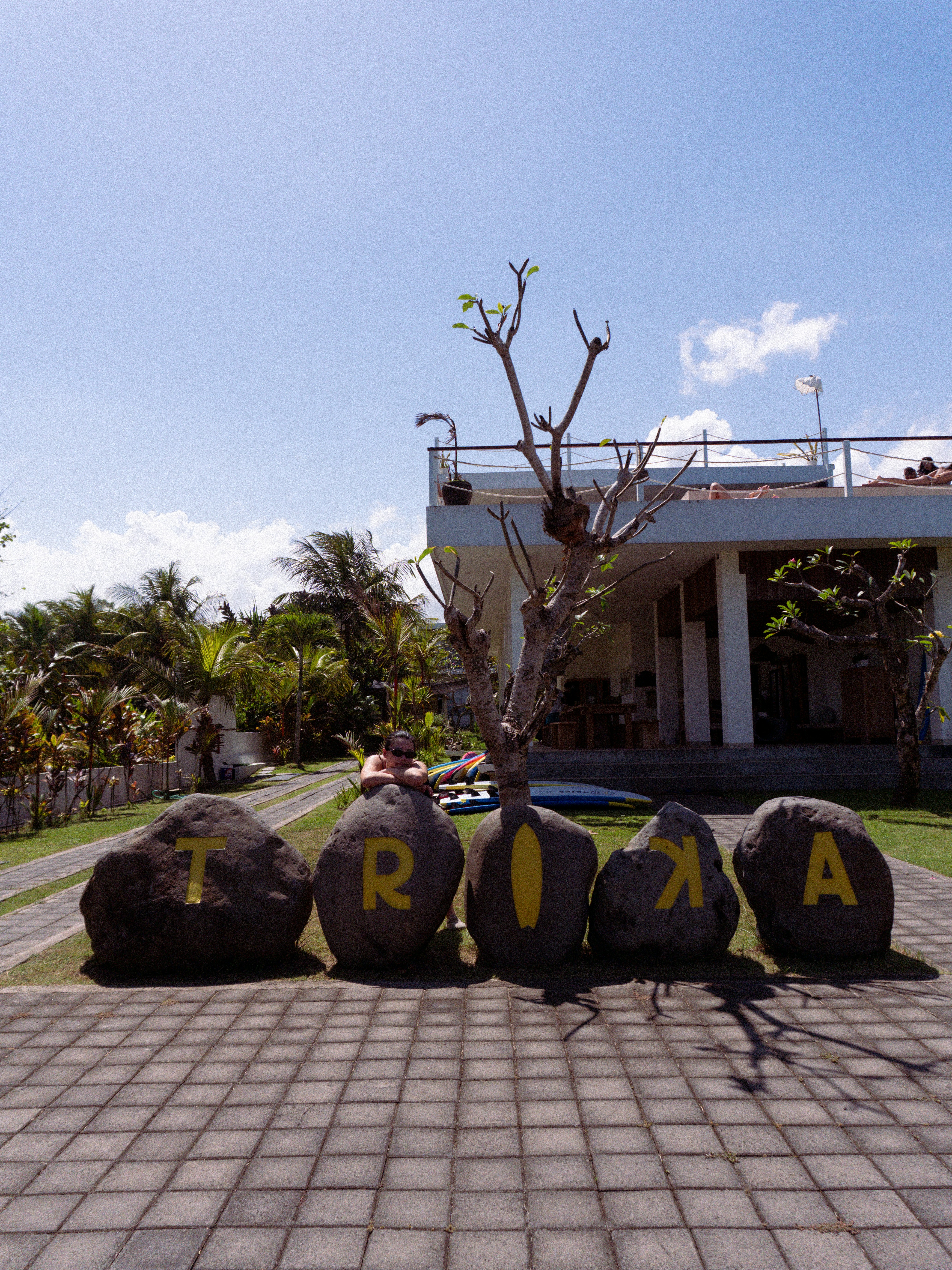Rock Garden Portrait at Sunlit Resort