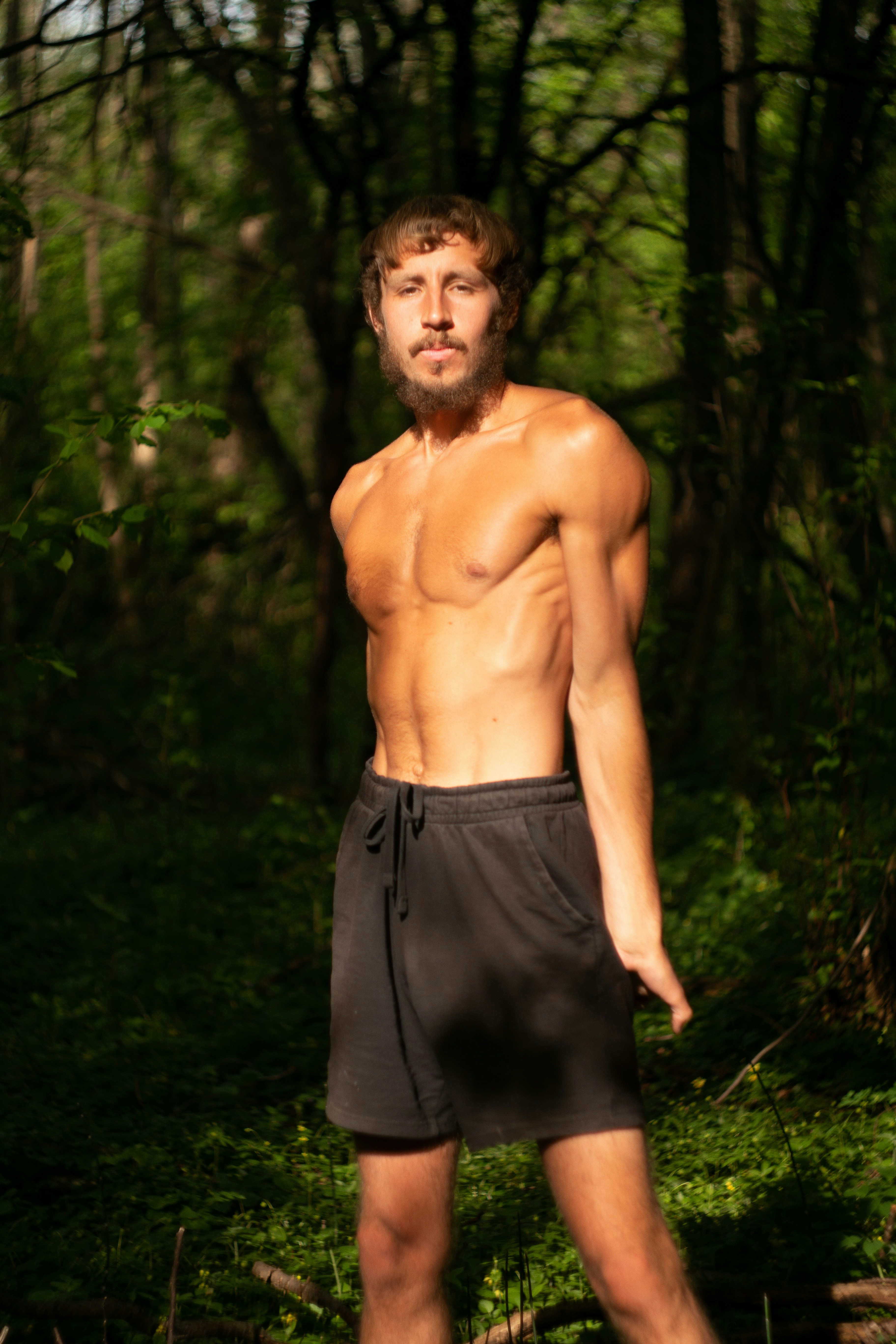 Forest Solitude: The Shirtless Sentinel