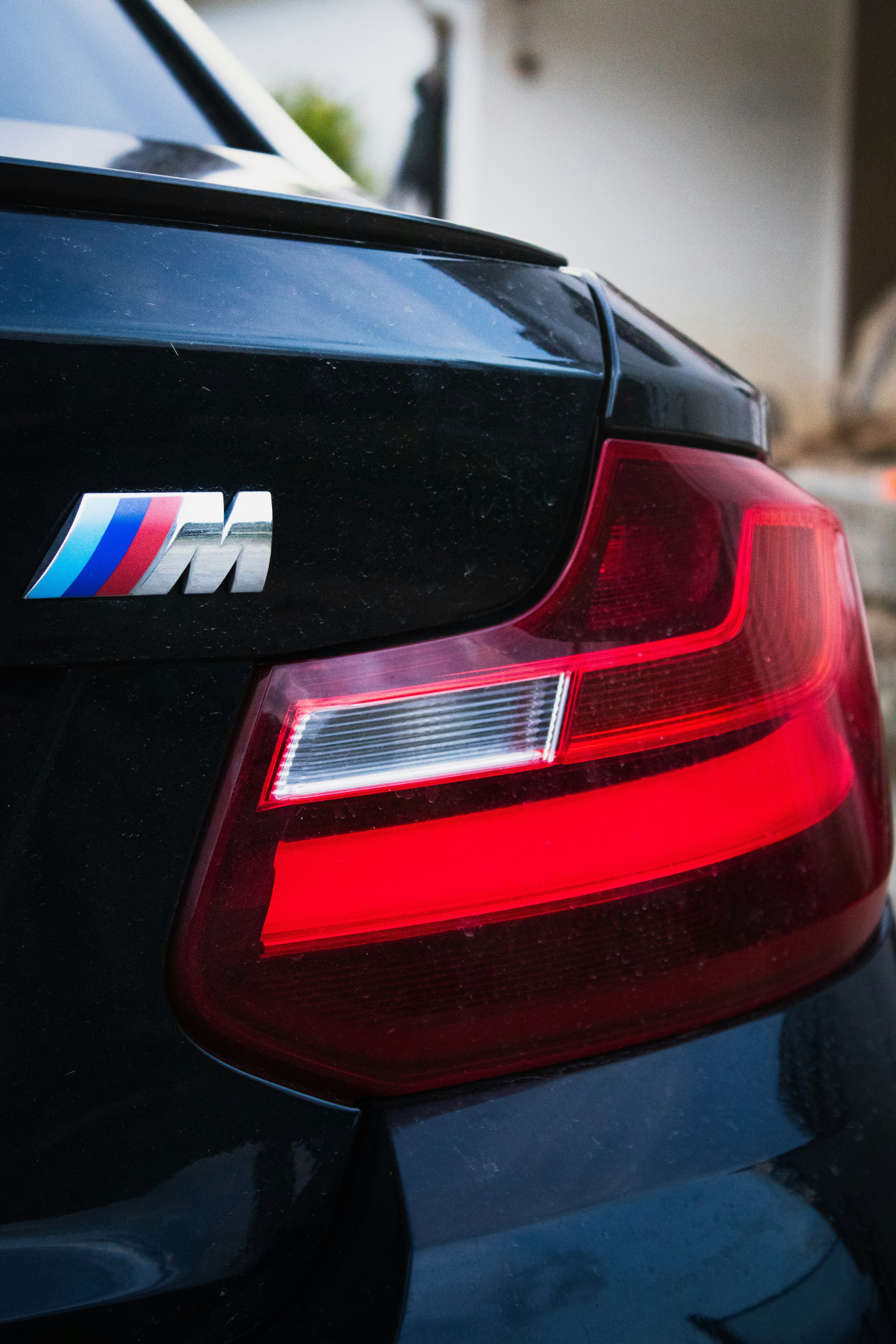 Rear-Quarter Precision: The M Badge and Tail Light