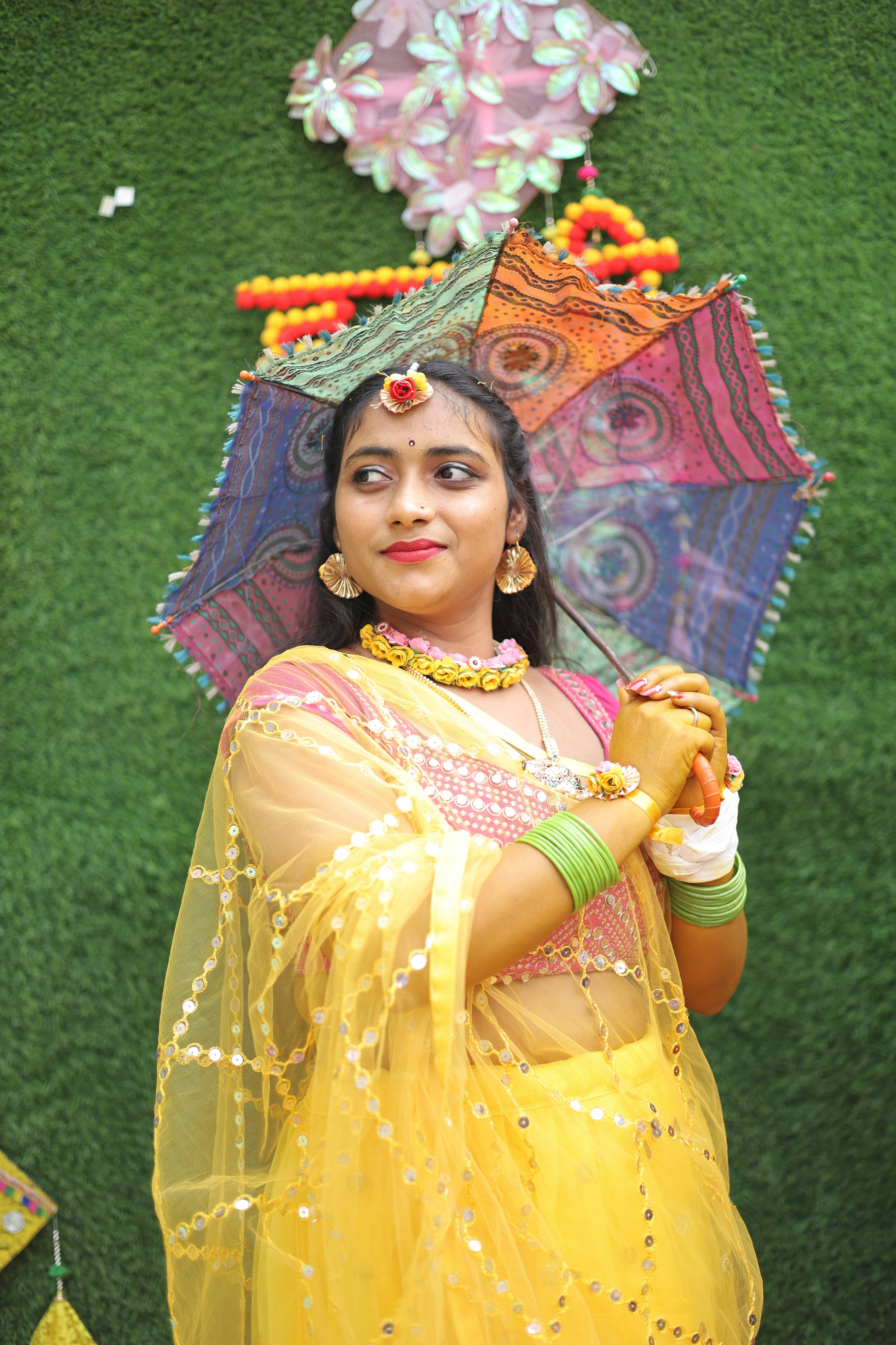 indian wedding, haldi ceremony