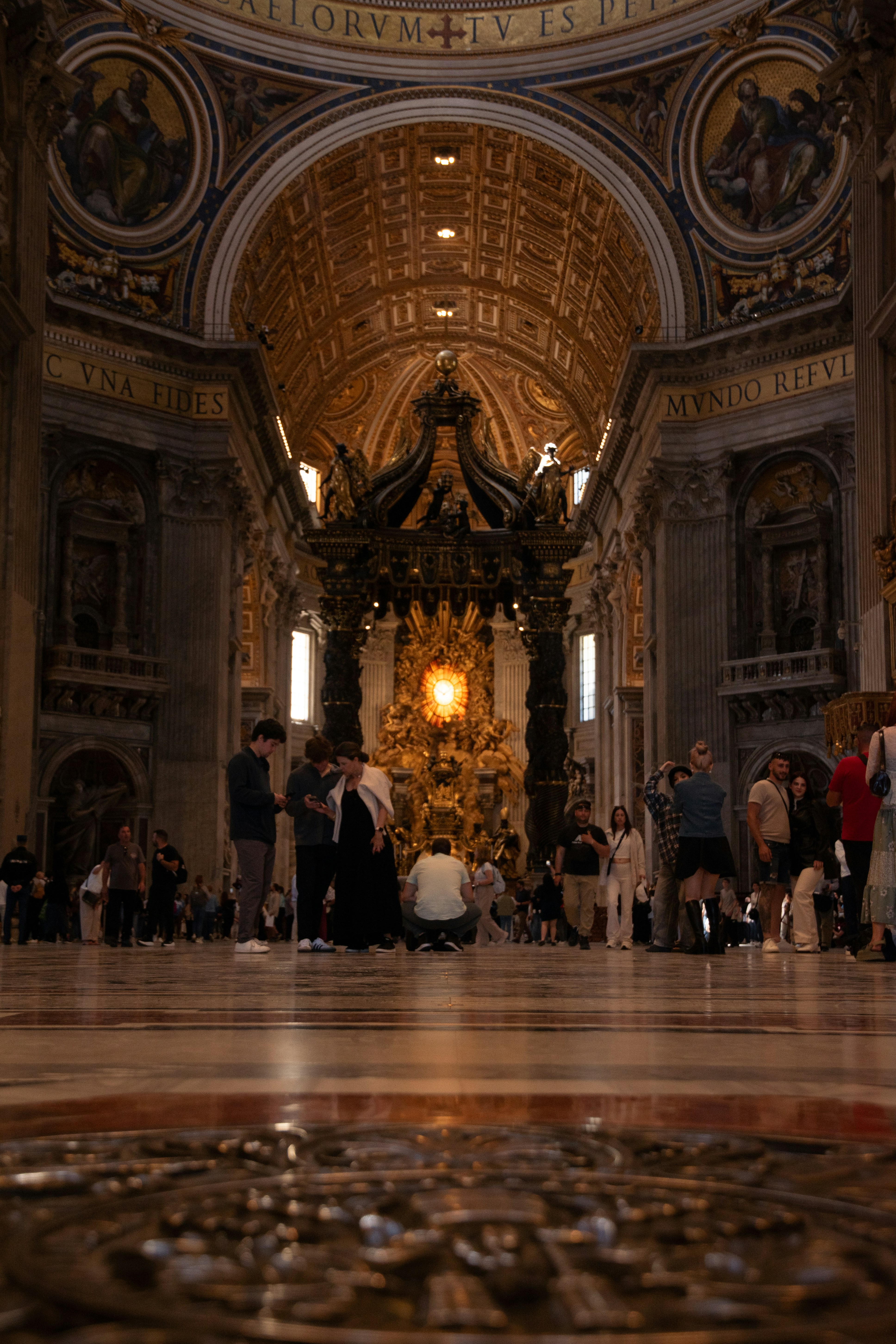 Golden Cathedral: Worship, Light, and Marble Echoes