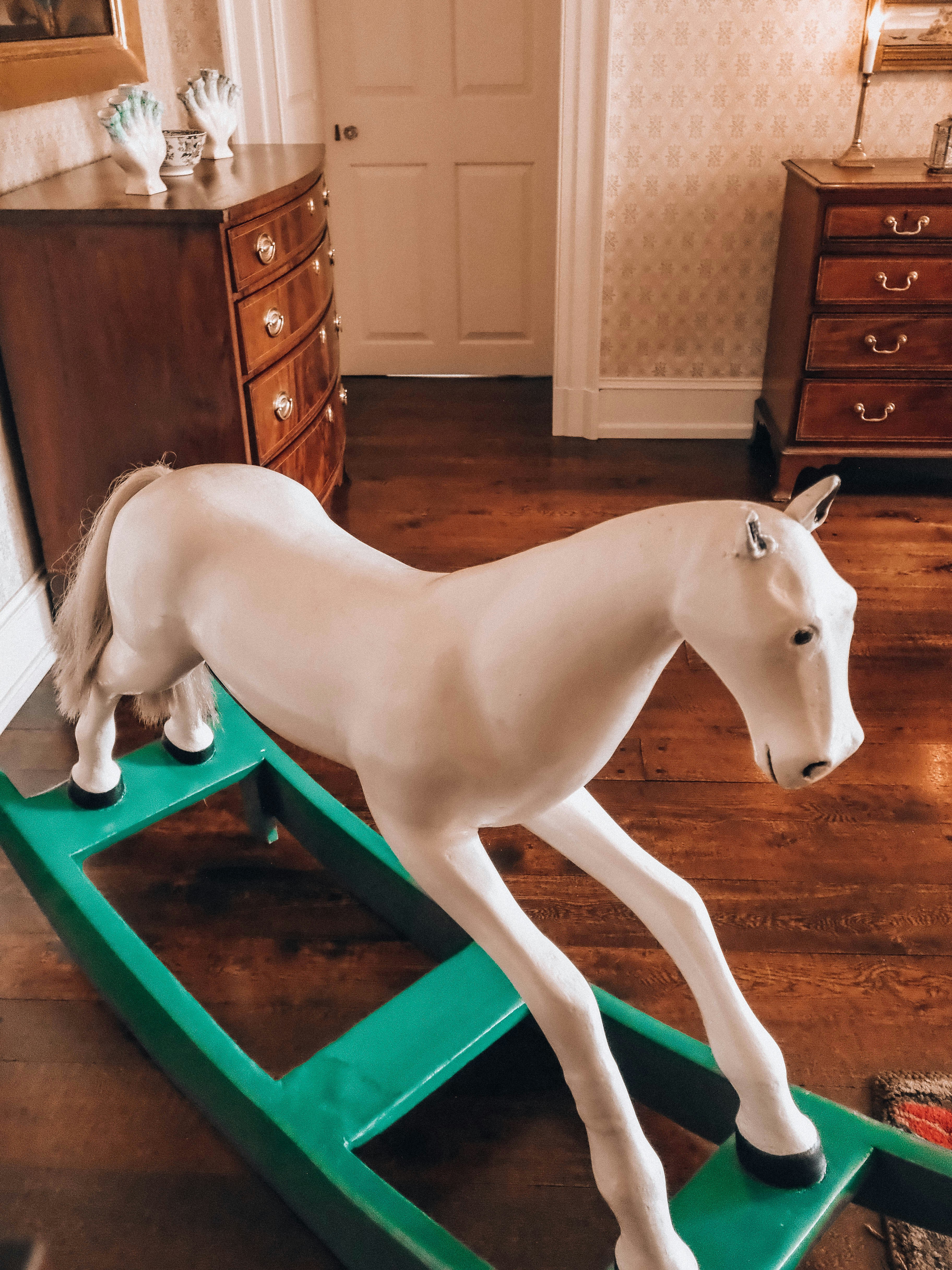White Steed in a House Tour
