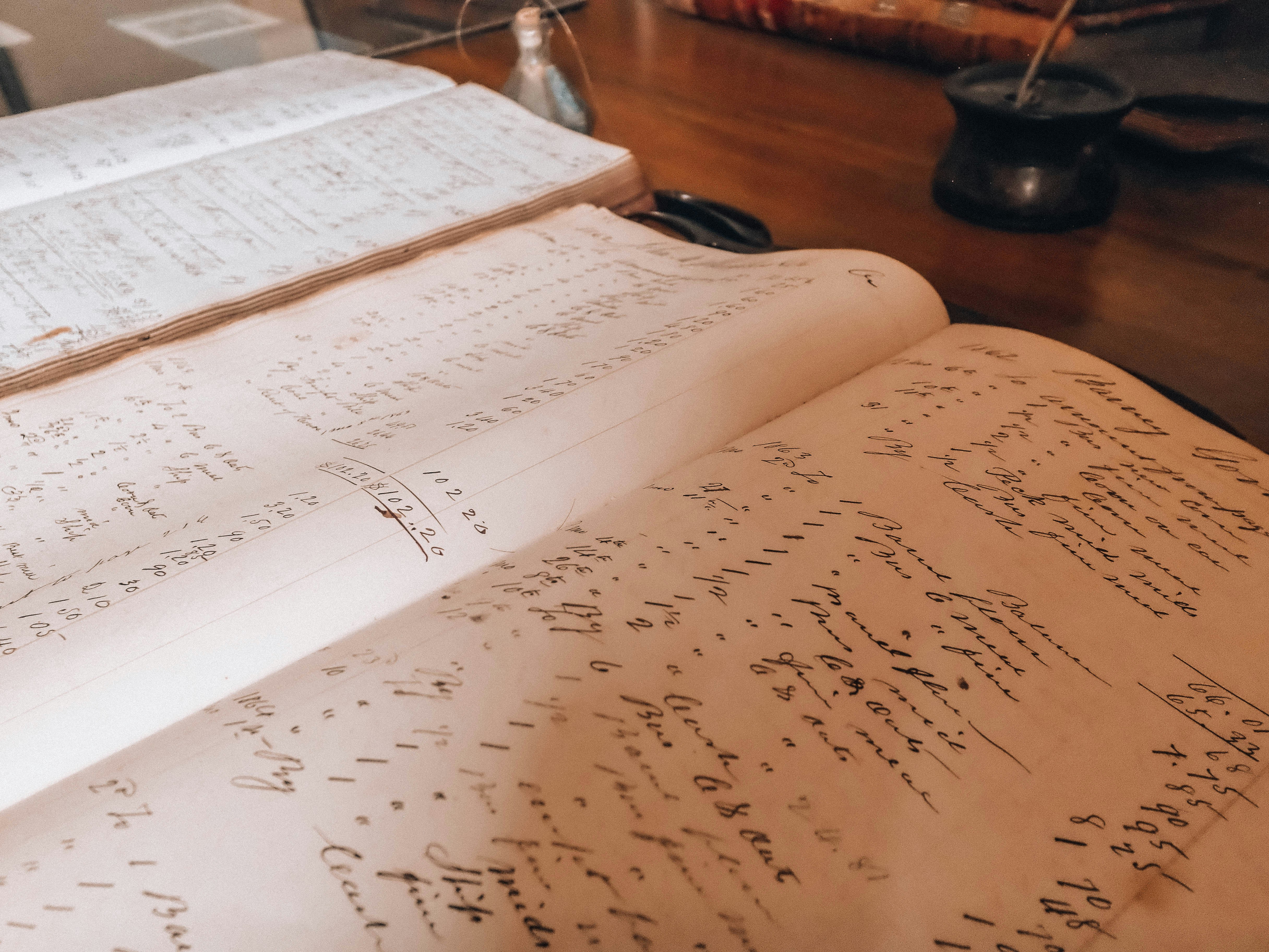 Ink Echoes: A Close-Read of Vintage Notes