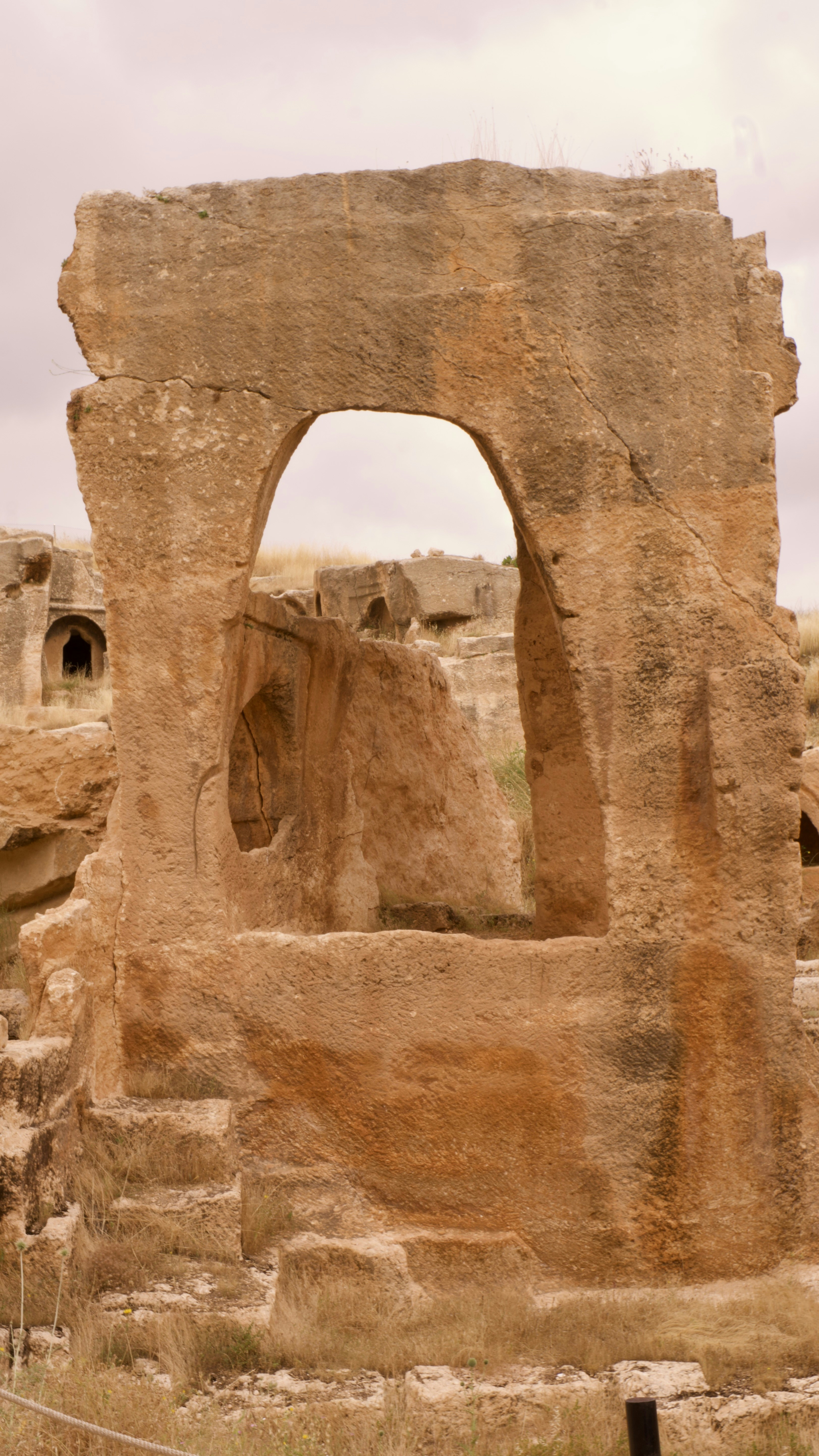 Ancient Archway Framing a Weathered Silence
