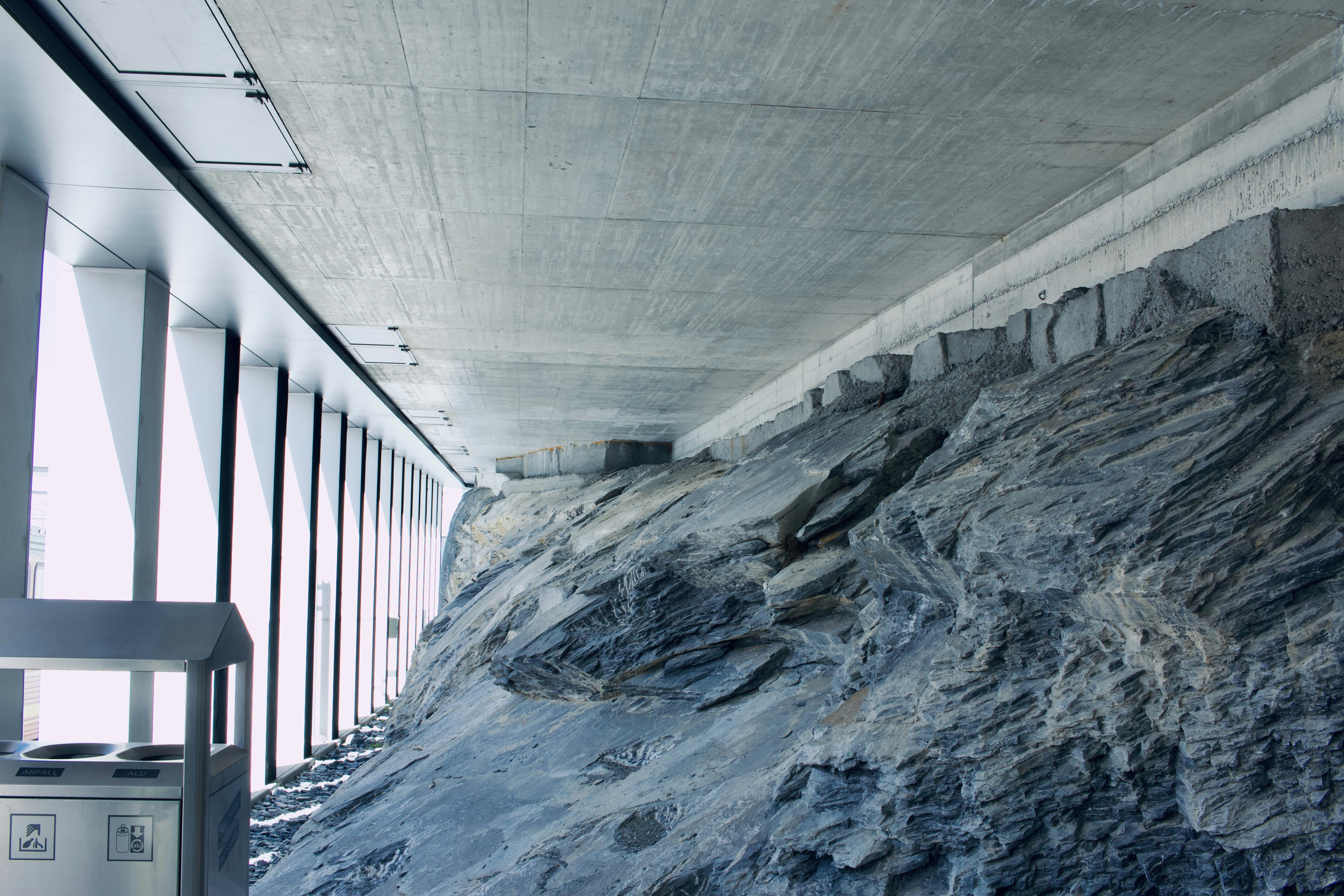 Underneath the Arch: Concrete Sky and Shifting Gravel