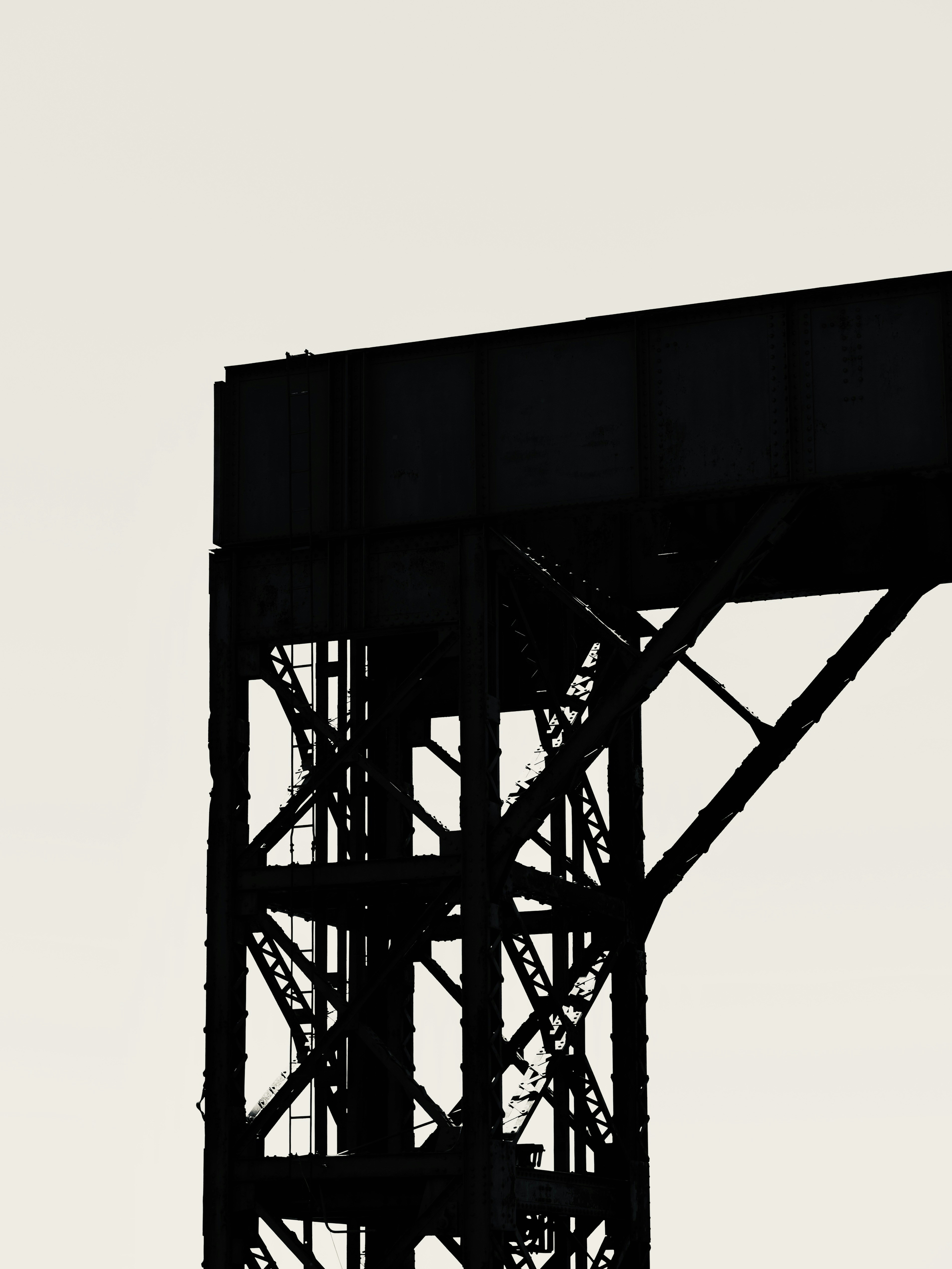 Shadowed Steel: A Vertical Silence of Structure