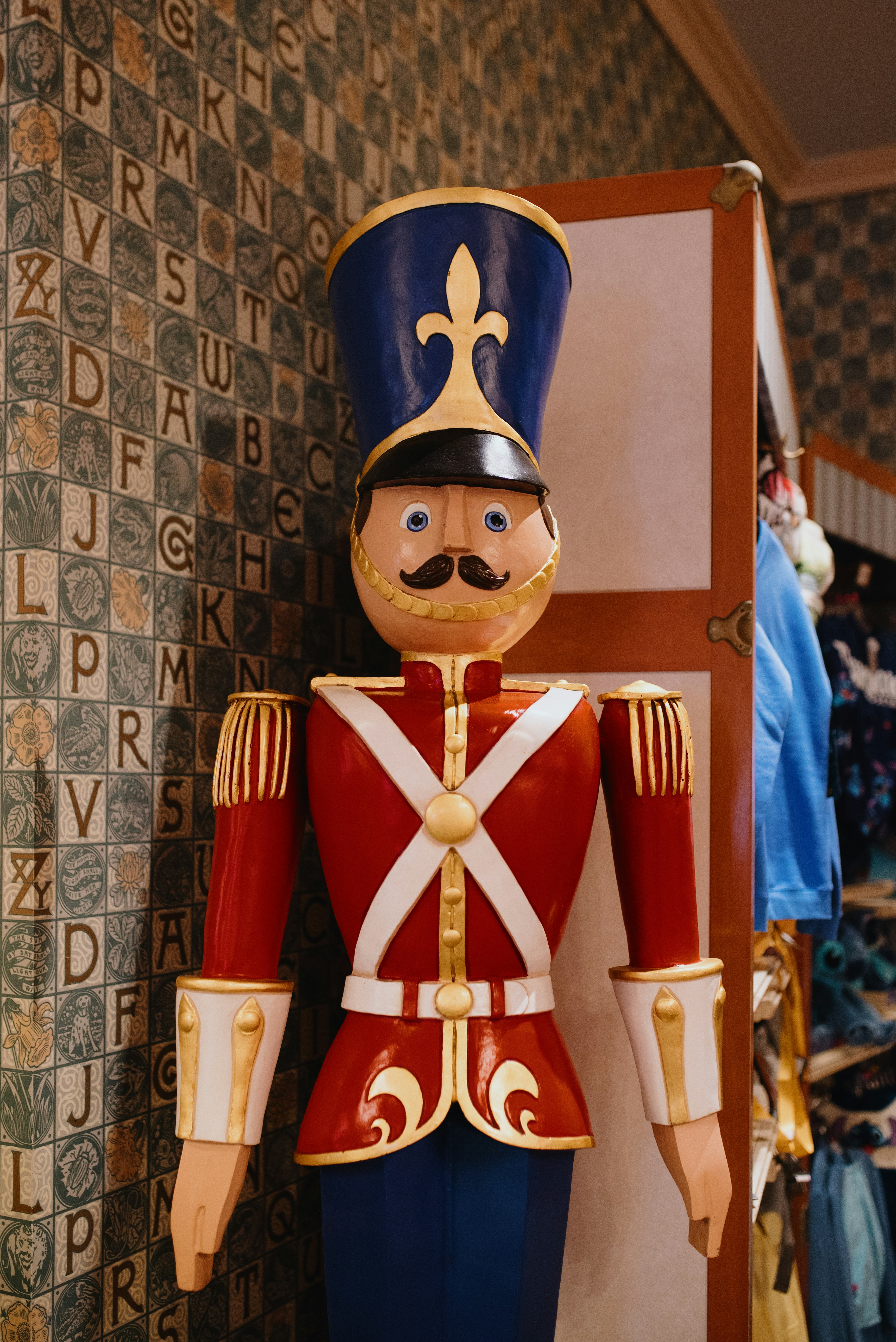 Nutcracker Guardian of a Cozy Display Hall