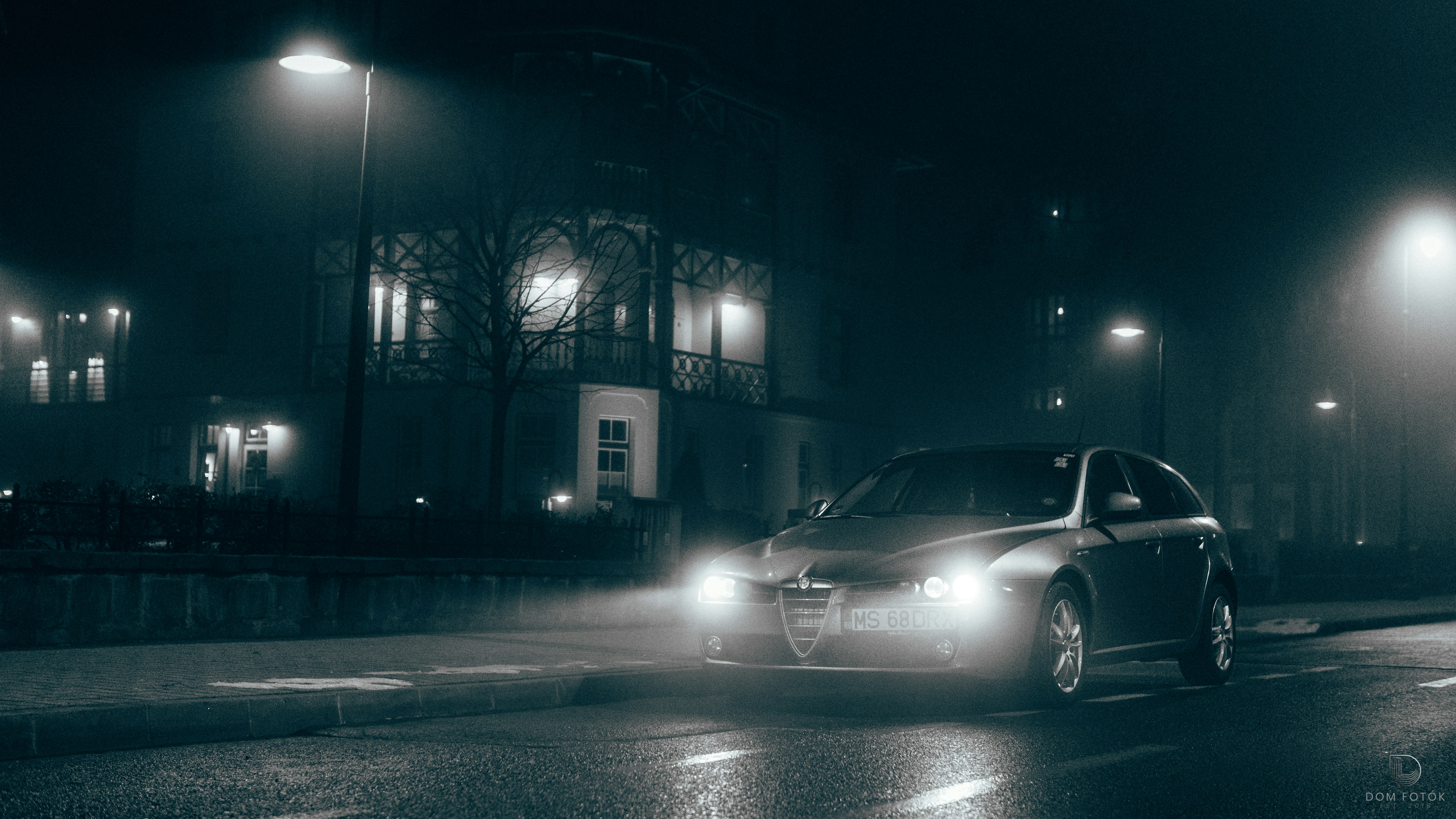 Midnight Highway Pulse: Alfa on the Damp Street