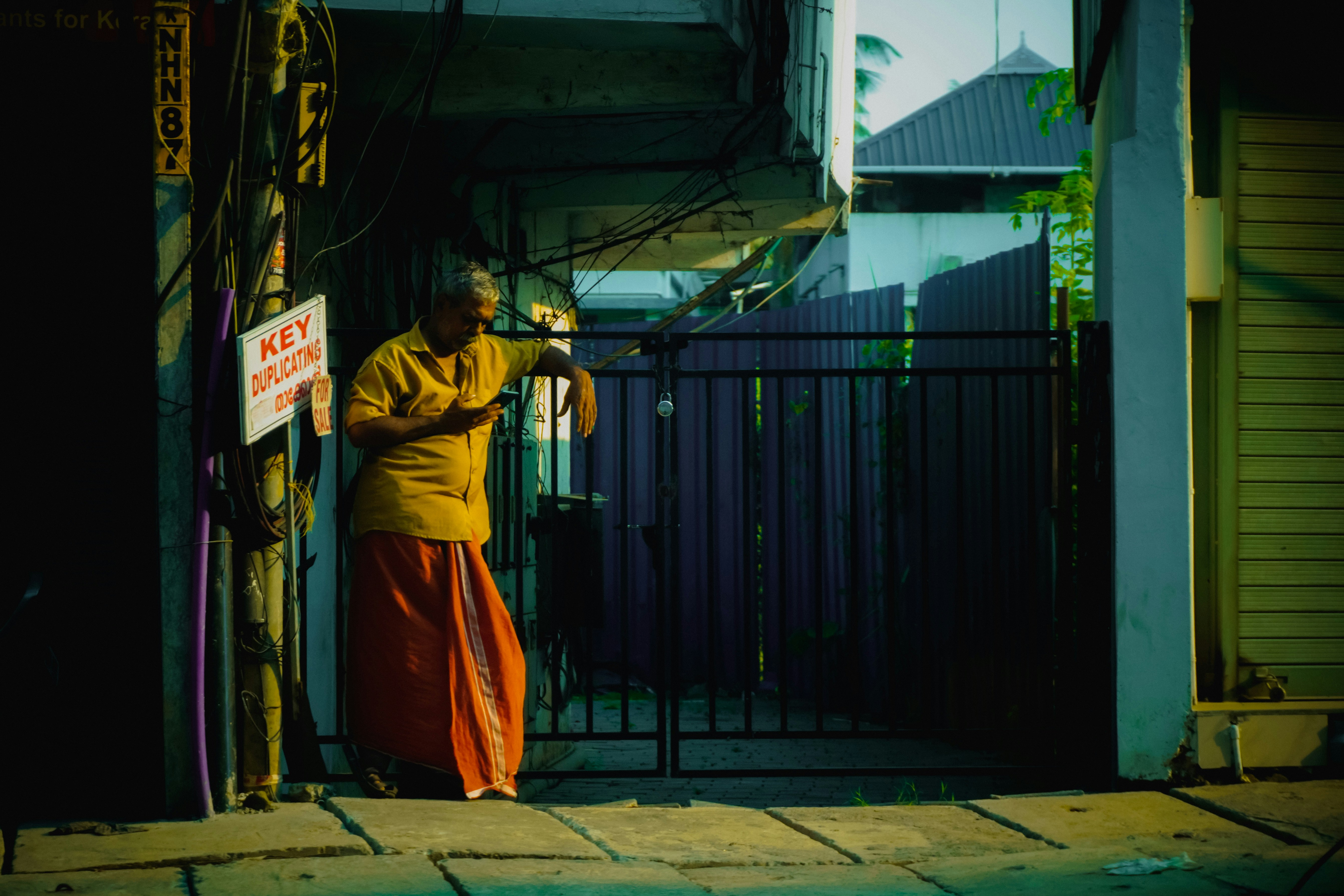 Gatekeeper in a Quiet Alleyway