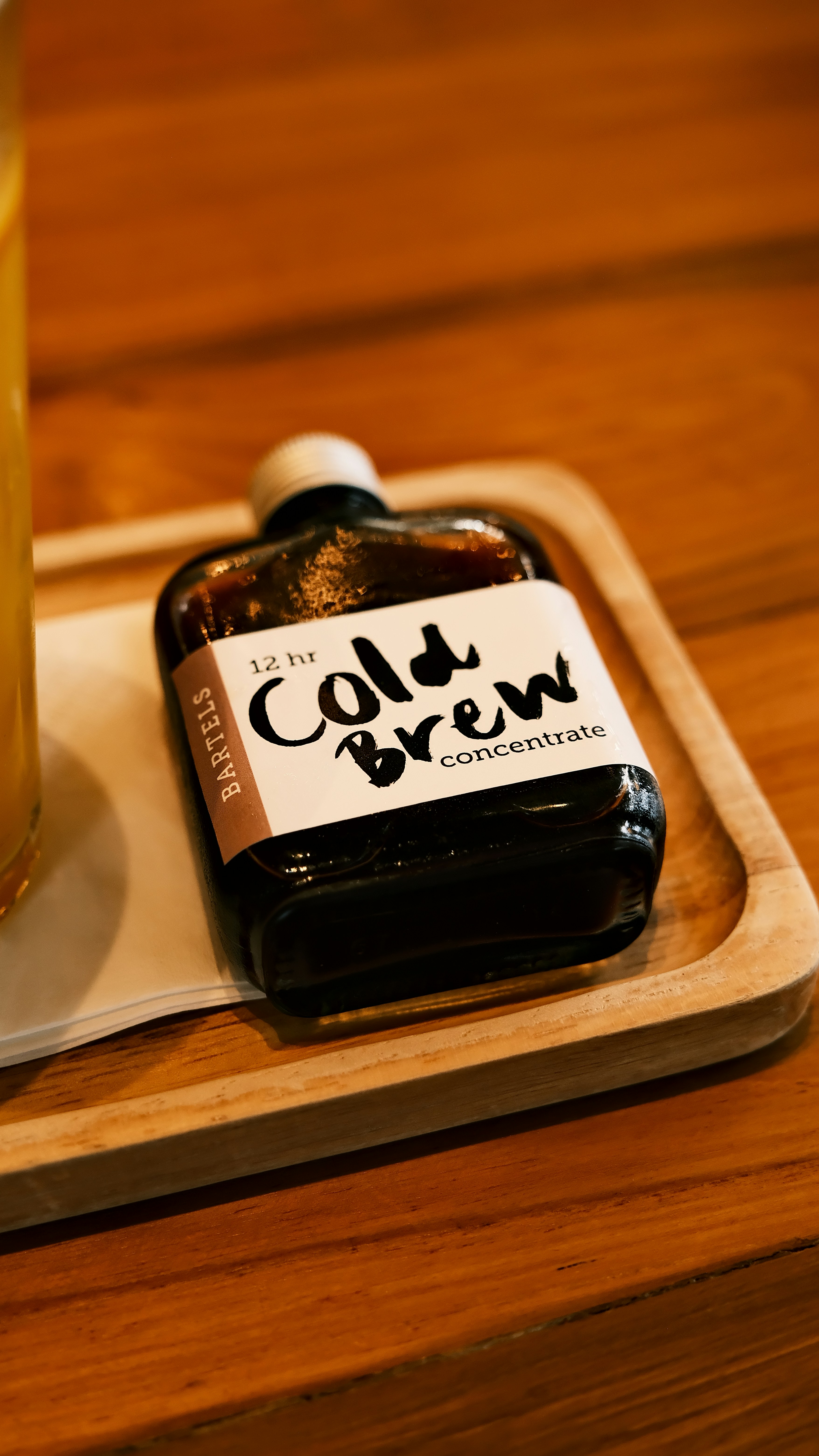 Cold Brew Concoction: A Quiet Moment on Wood