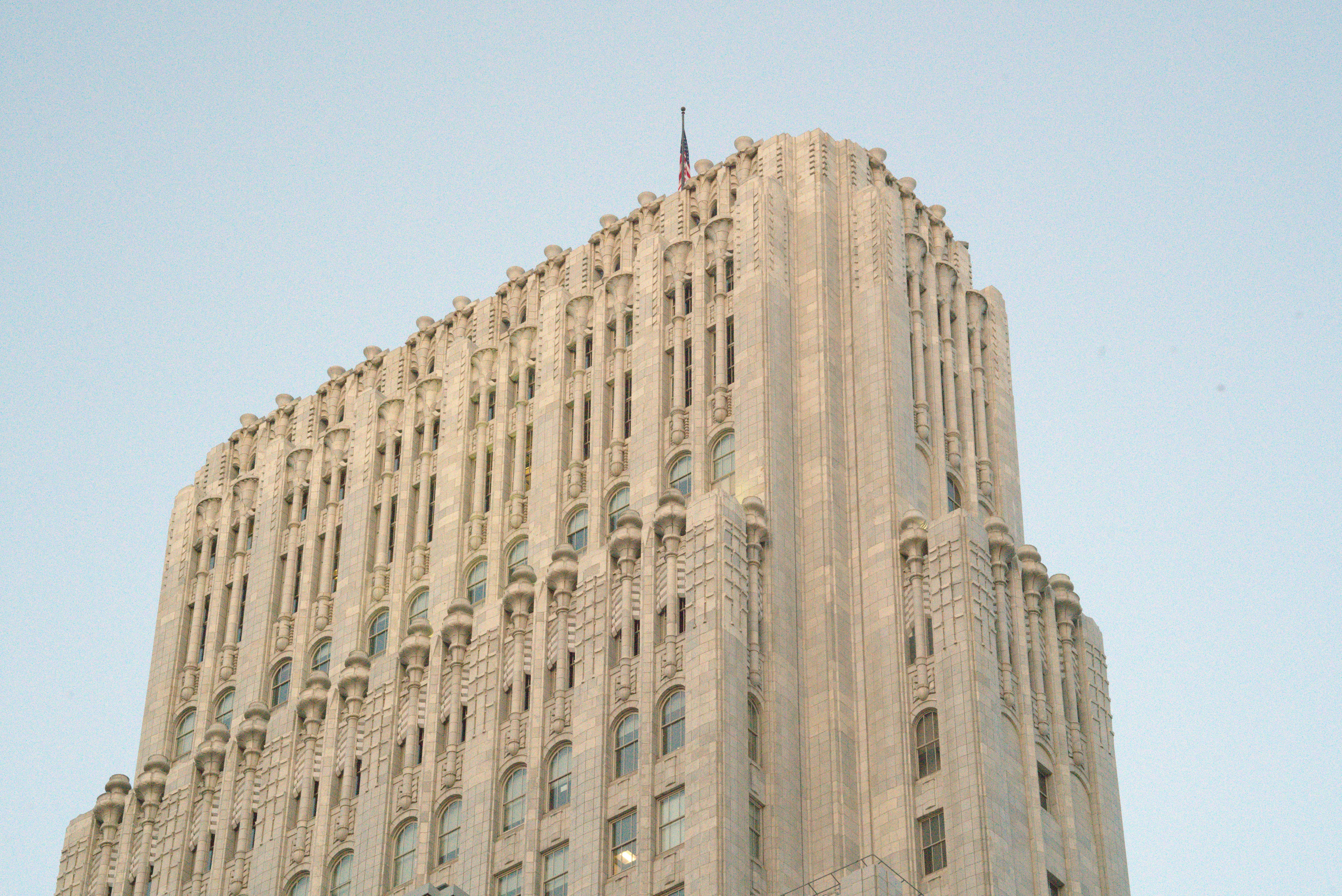 Art Deco Summit: The Cornerstone of a Skyscraper