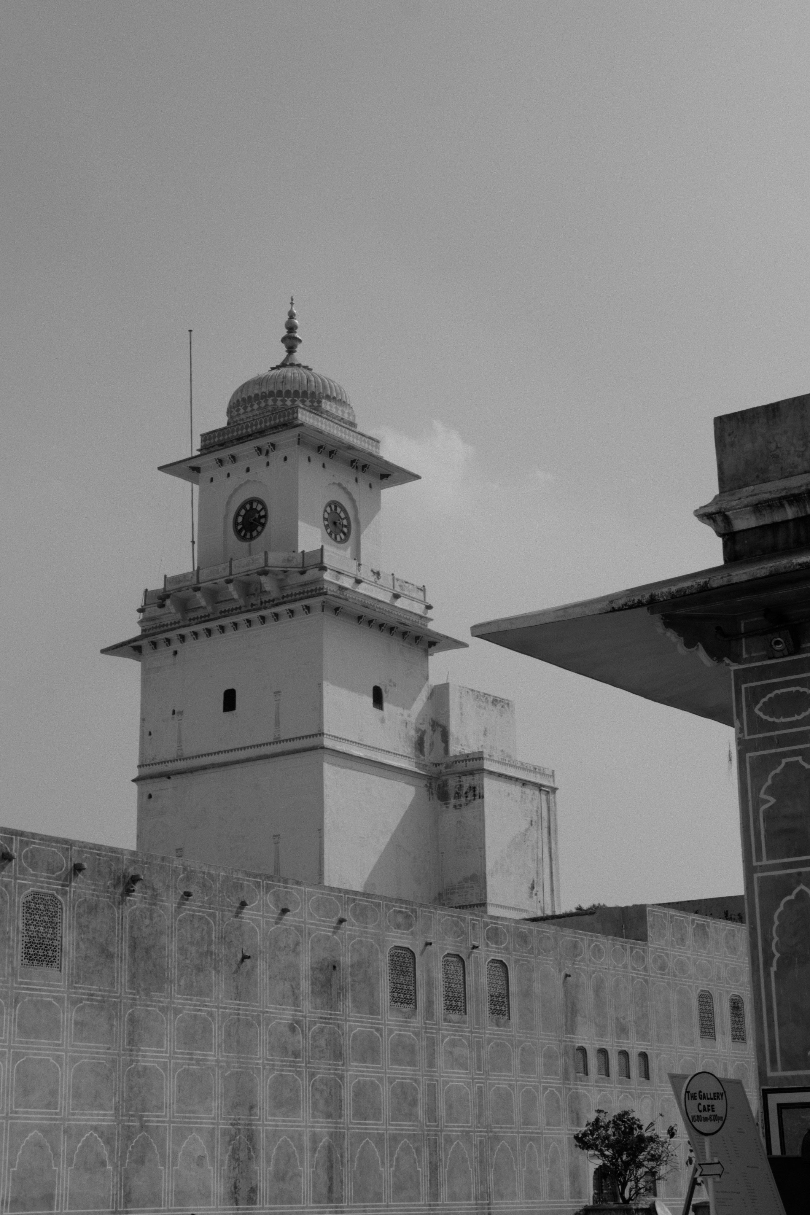 Deserted Clock Tower Overlook