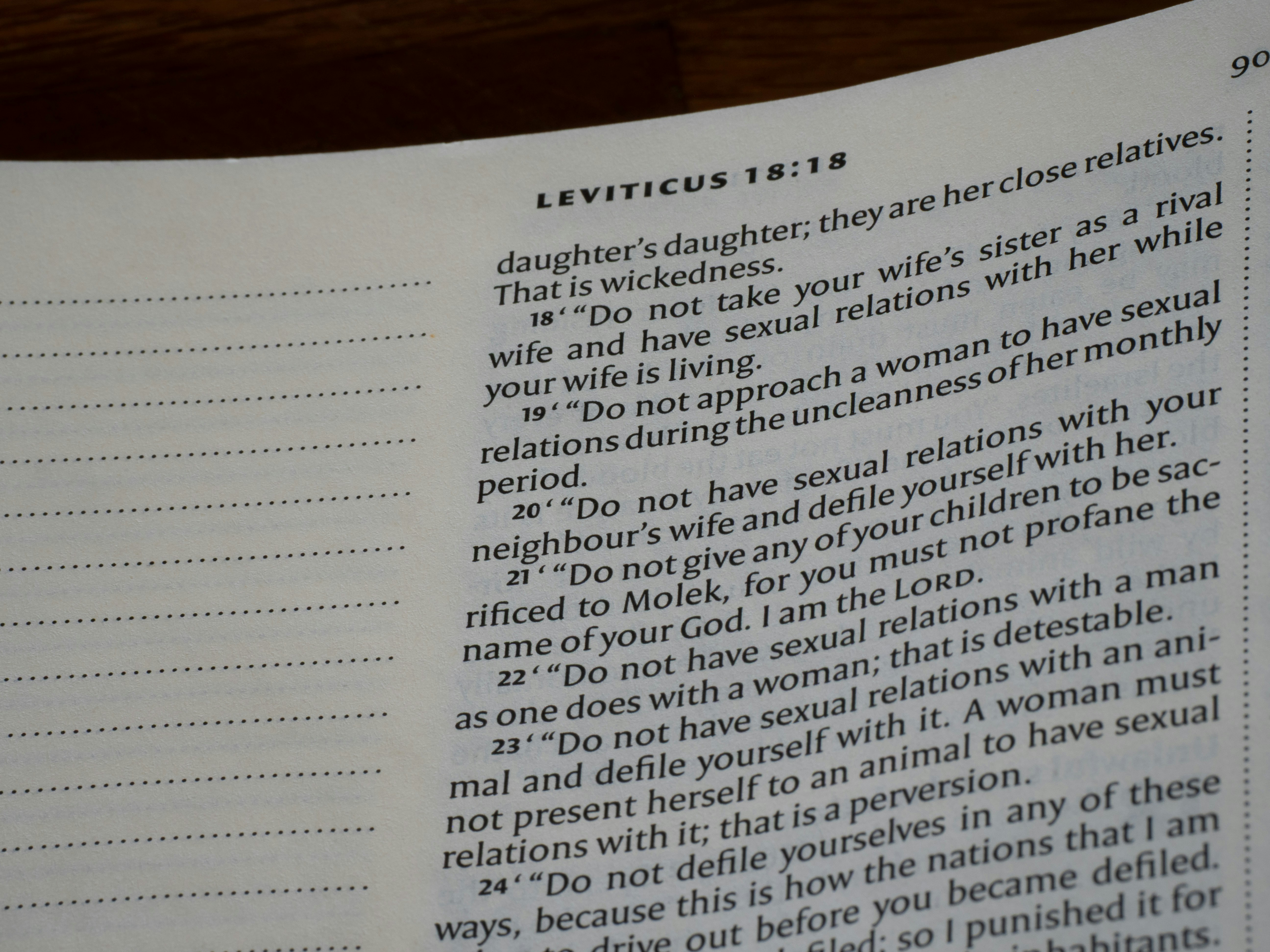 The Book of Leviticus