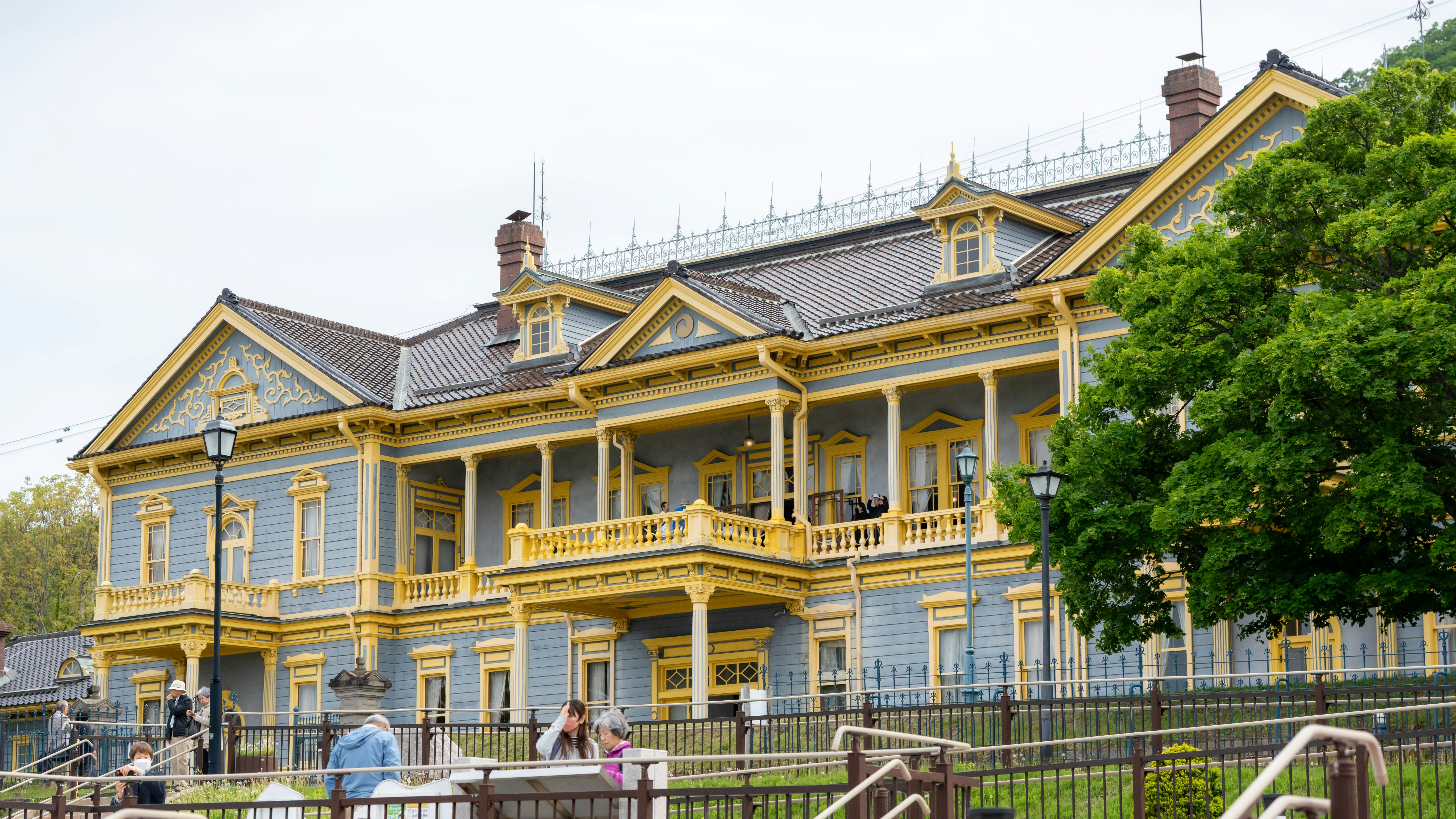 Golden Timbered Architecture: A Historic House Beckons