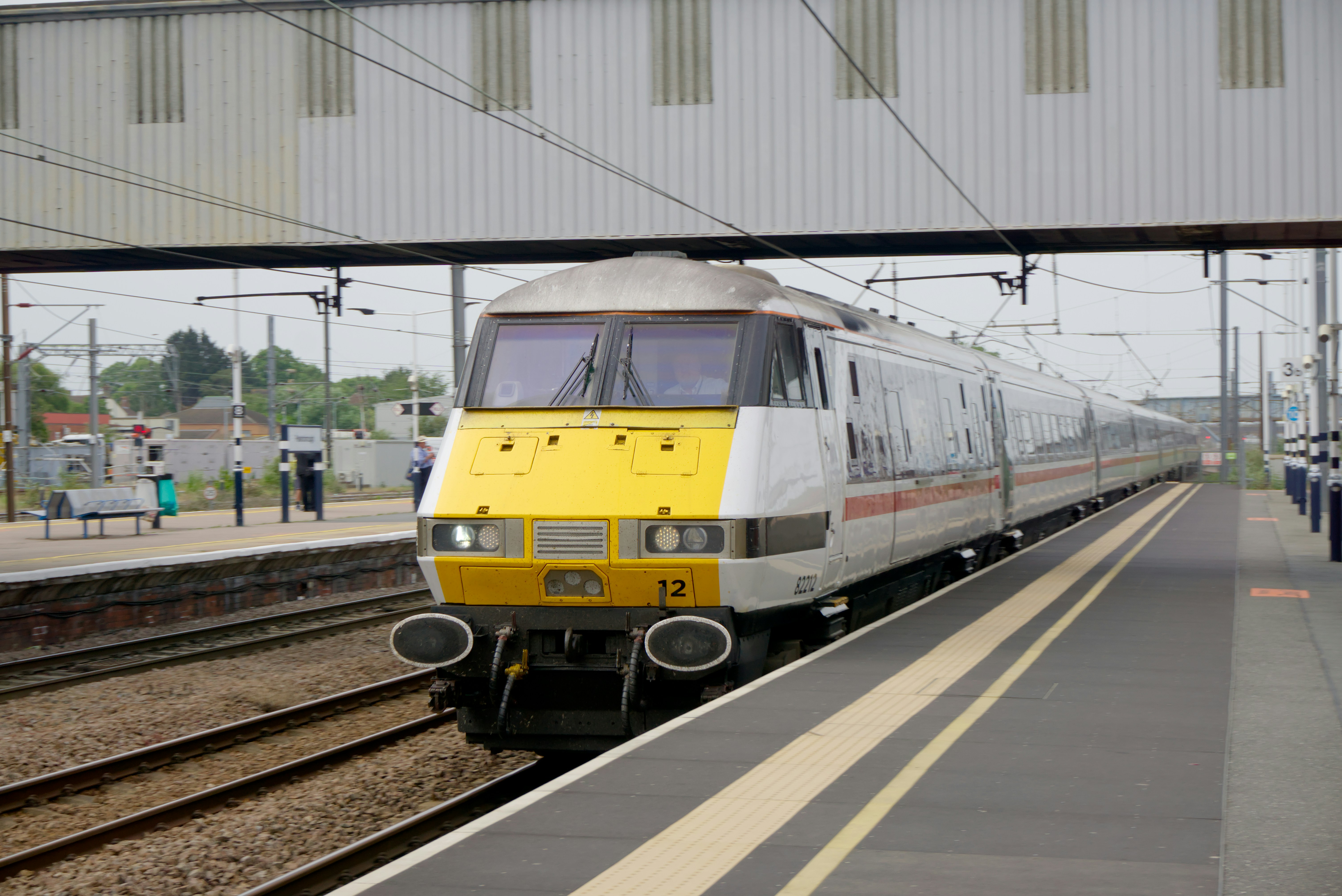 Locomotive at Dawn: The Intercity Slipstream