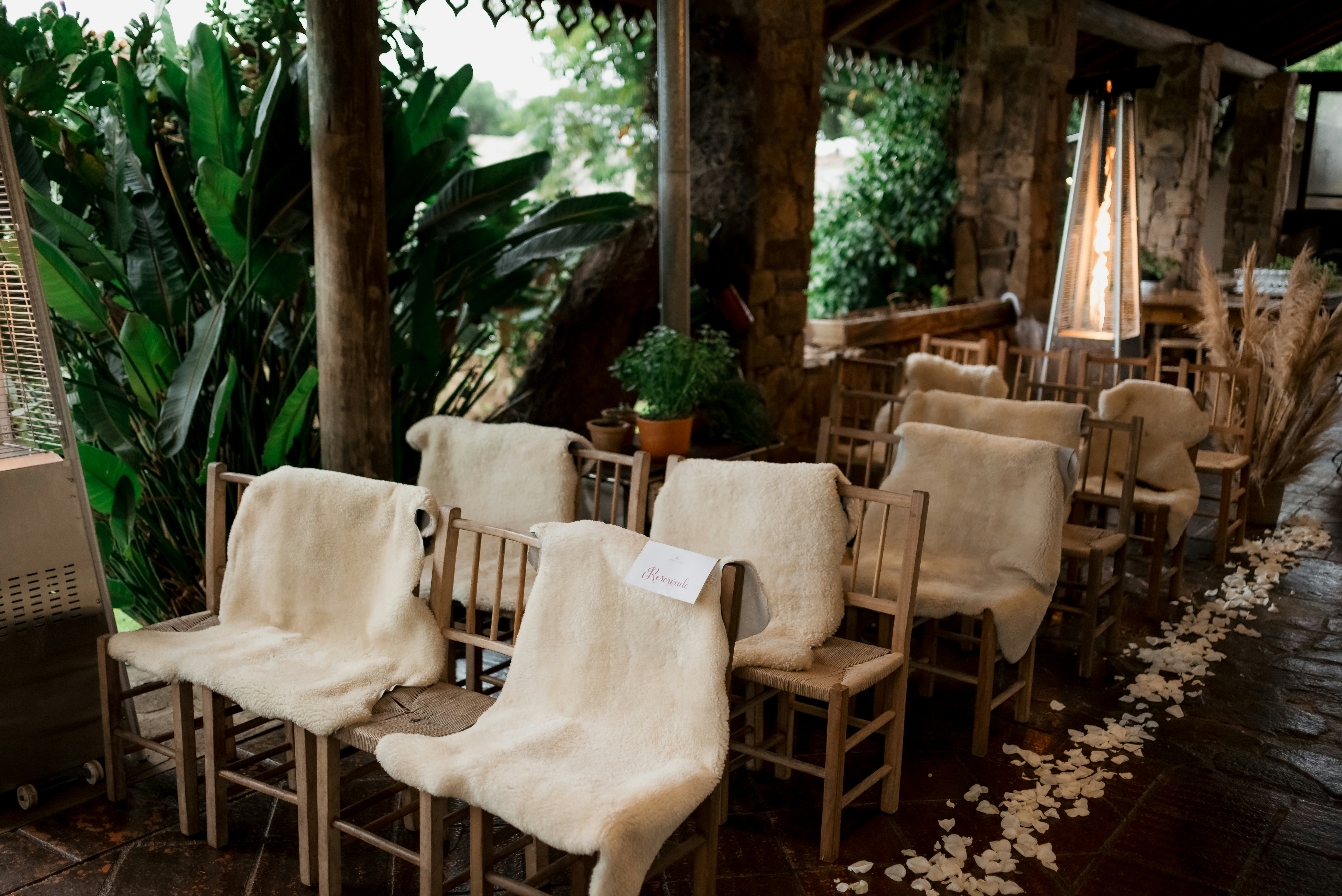 Pastoral Seating: A Quiet Corridor of Plush Blankets and Woodland Light