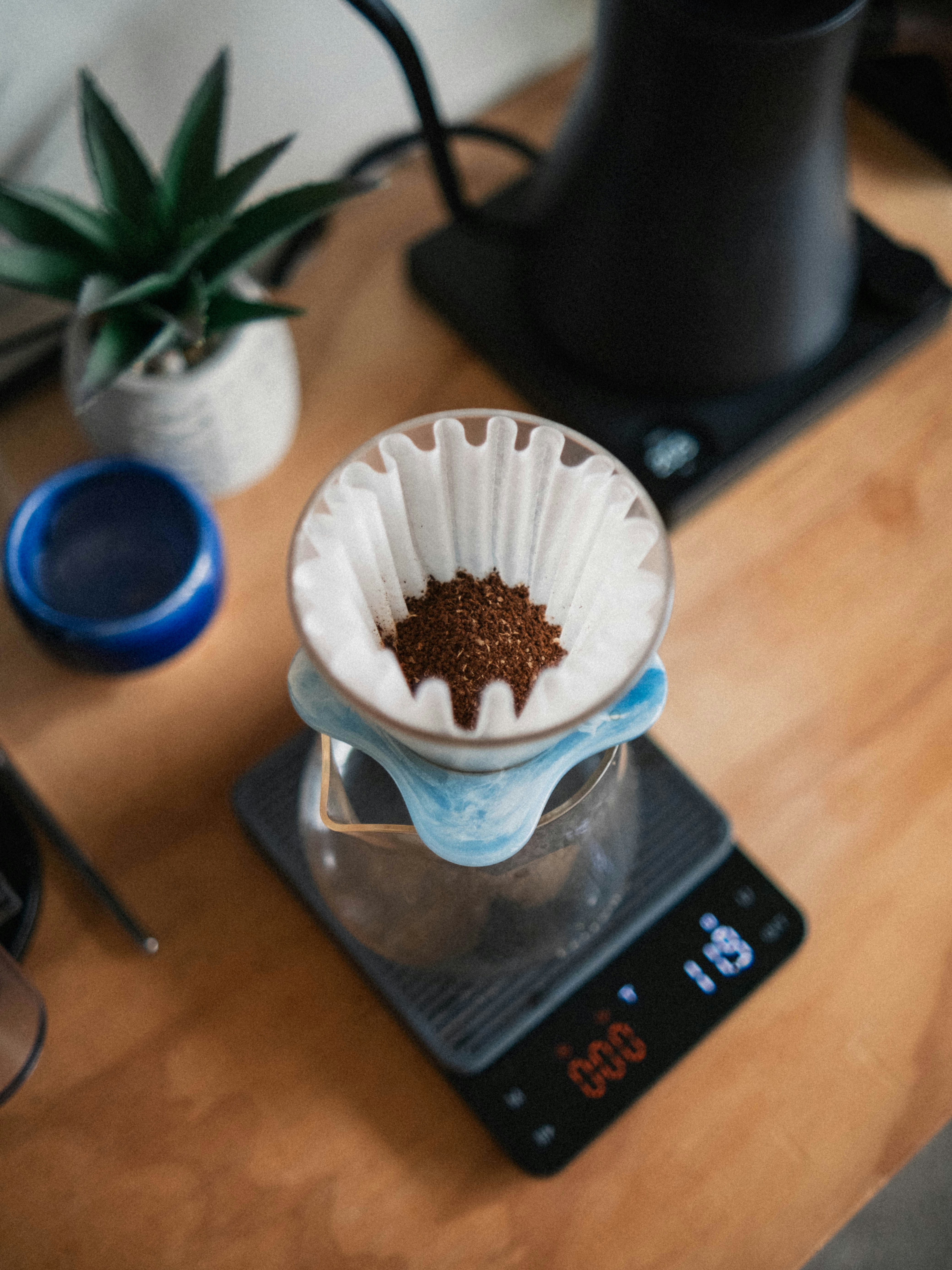 Pour-over in Focus: Coffee Drips into the Morning