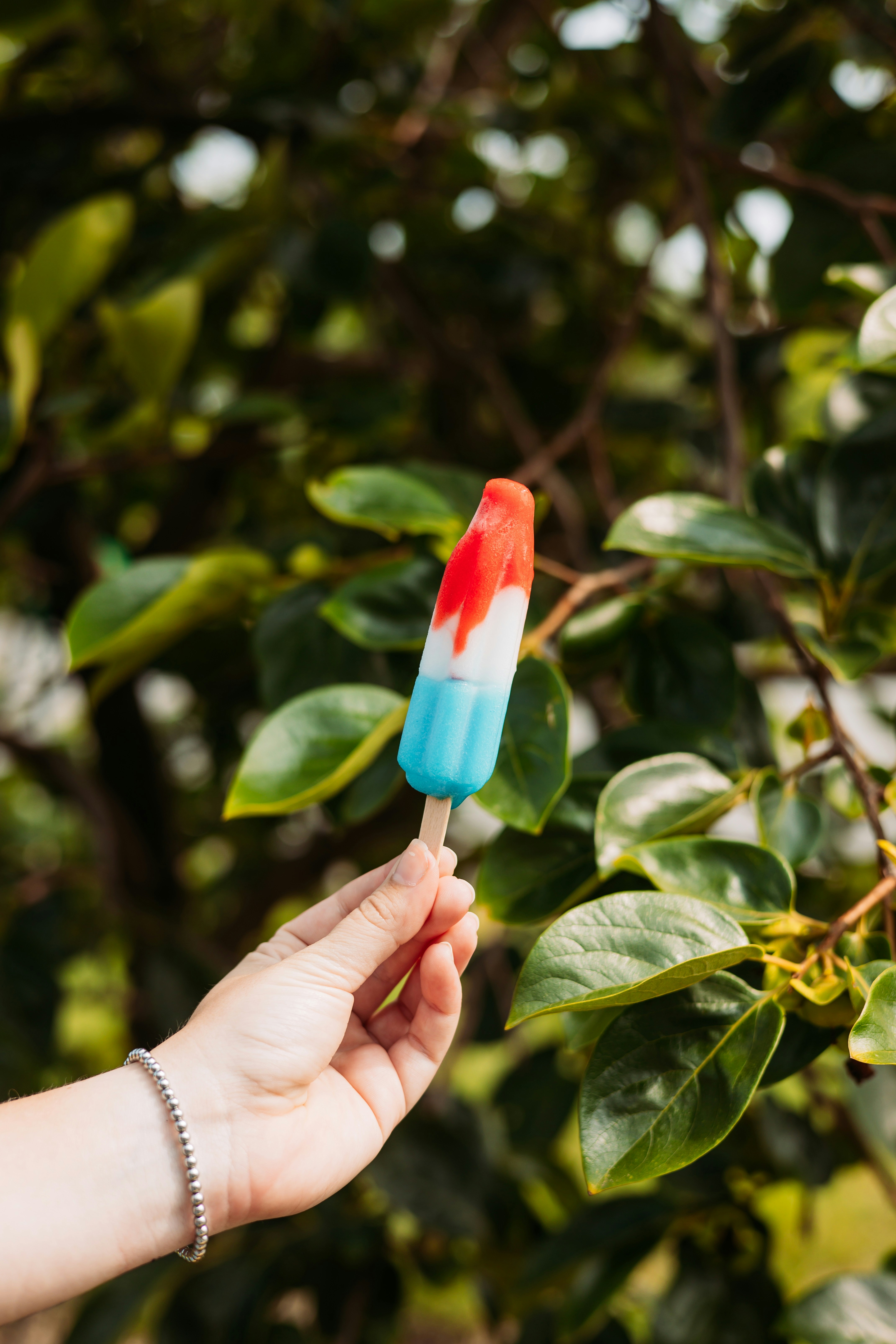 Cold-Color Treat: A Handful of Summer on a Popsicle
