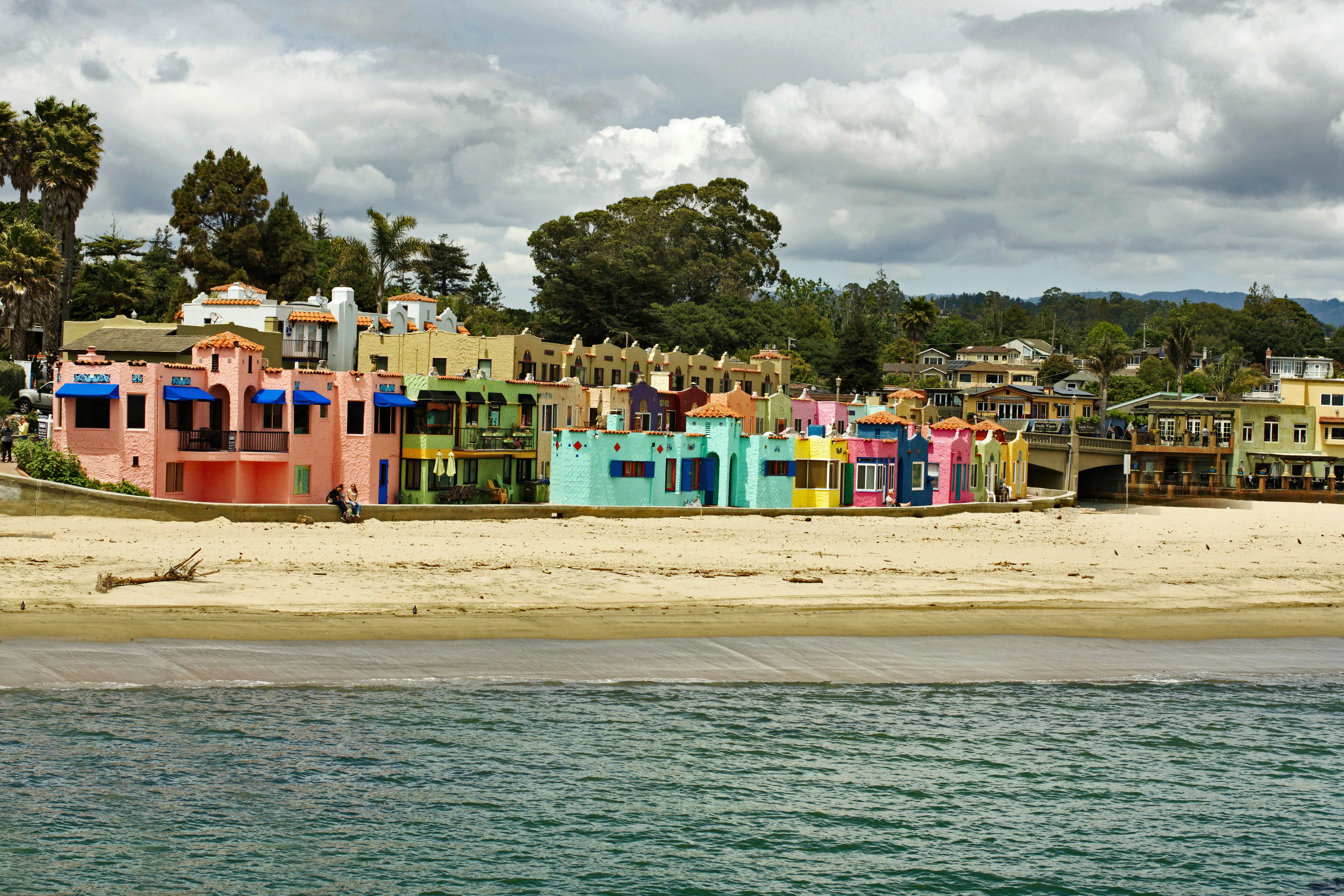 Rainbow Row by the Shore
