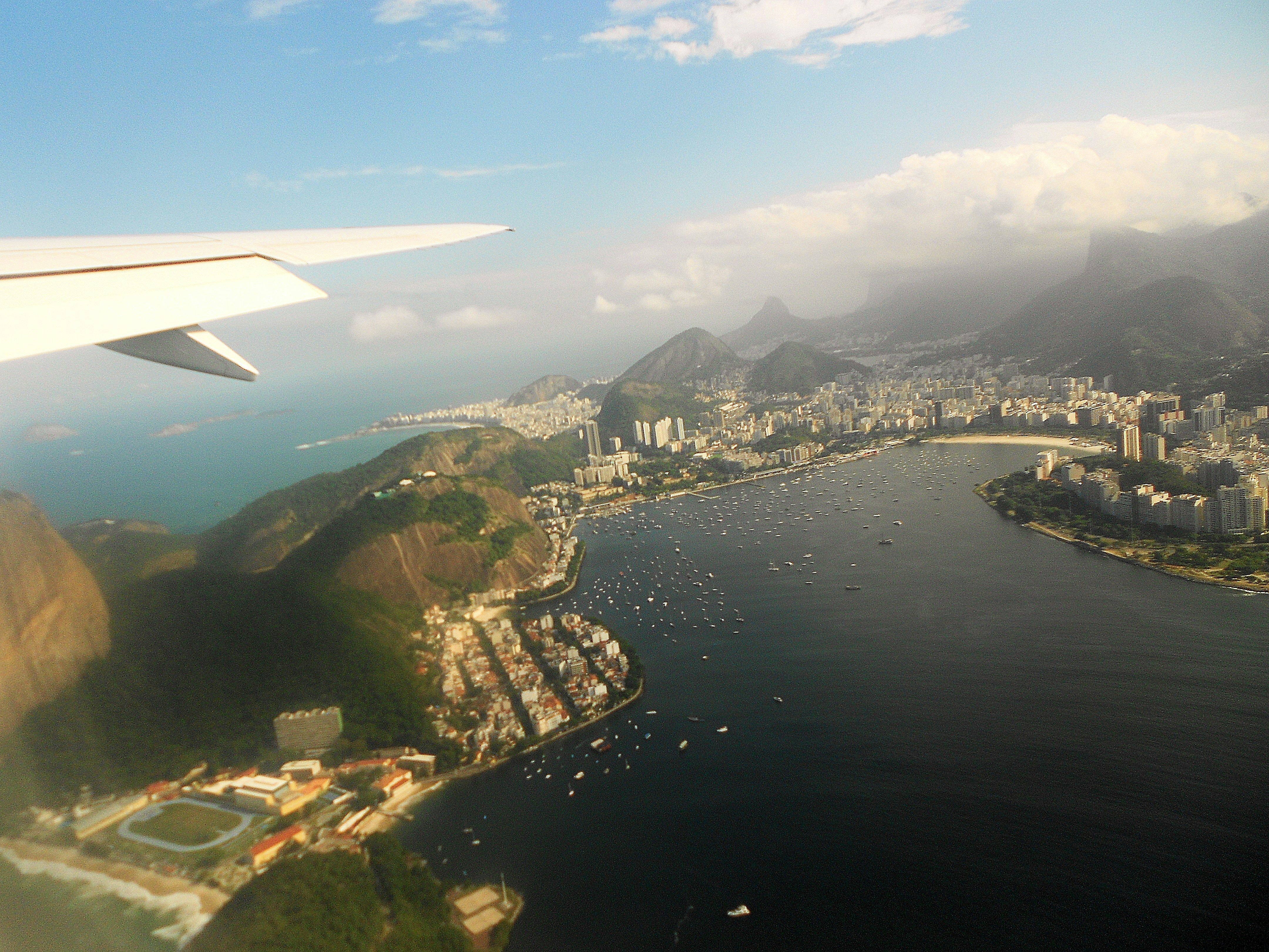 Beyond the Coastal Ring: Aerial Vista over a Mountain-Port City