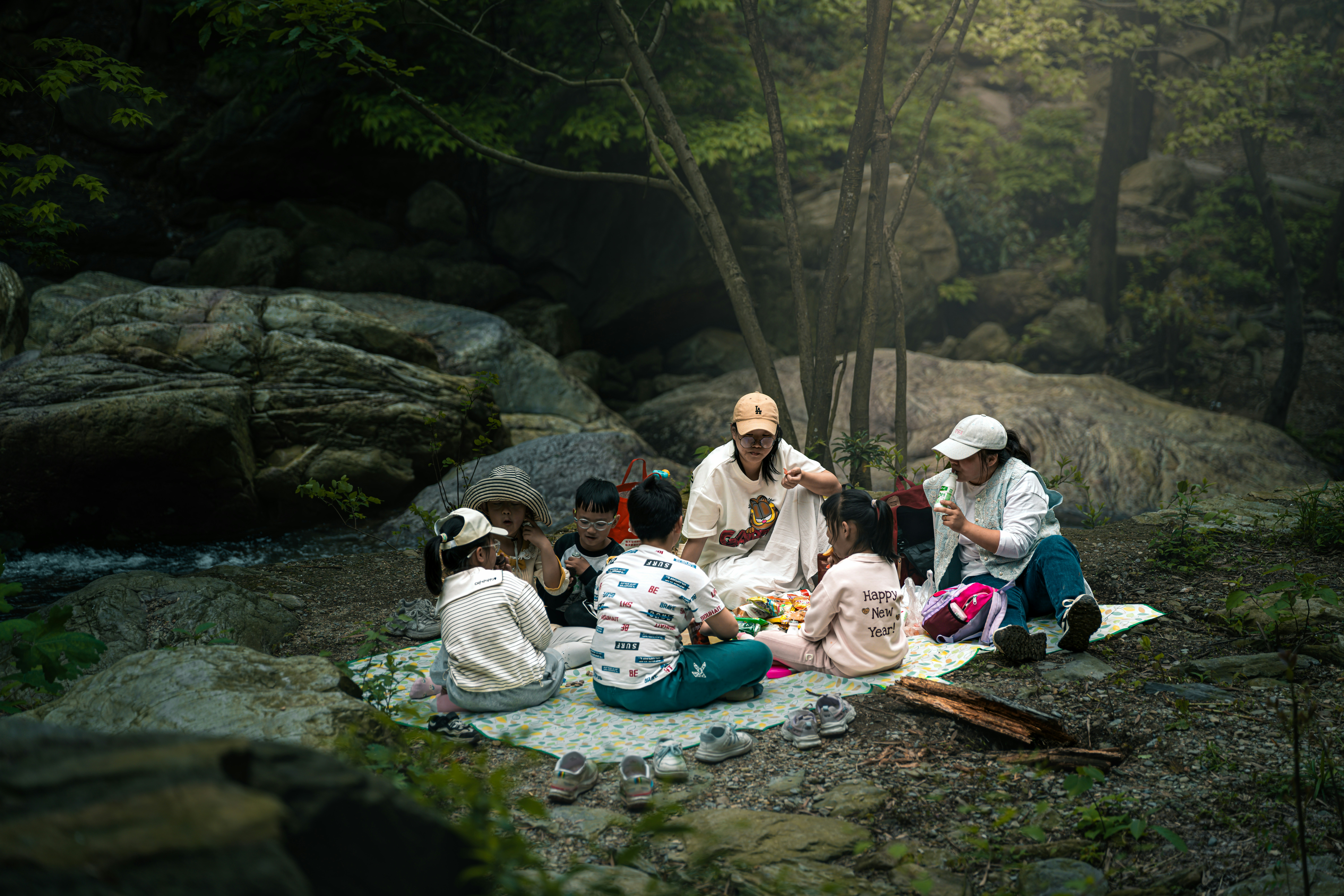 Forest Circle: Shared Story Around the River