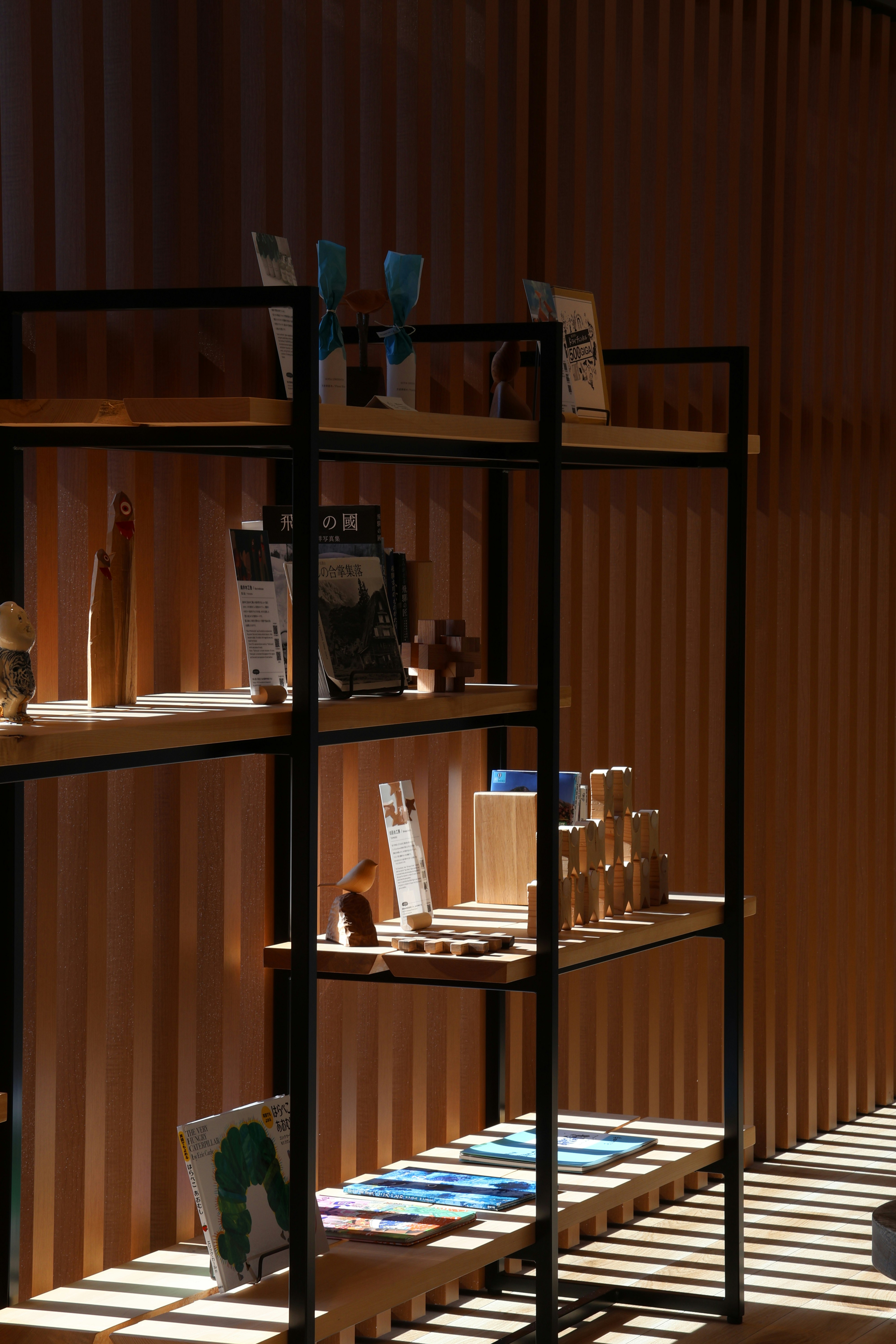 Shelf Steps: Quiet Exhibition of Light and Shadow