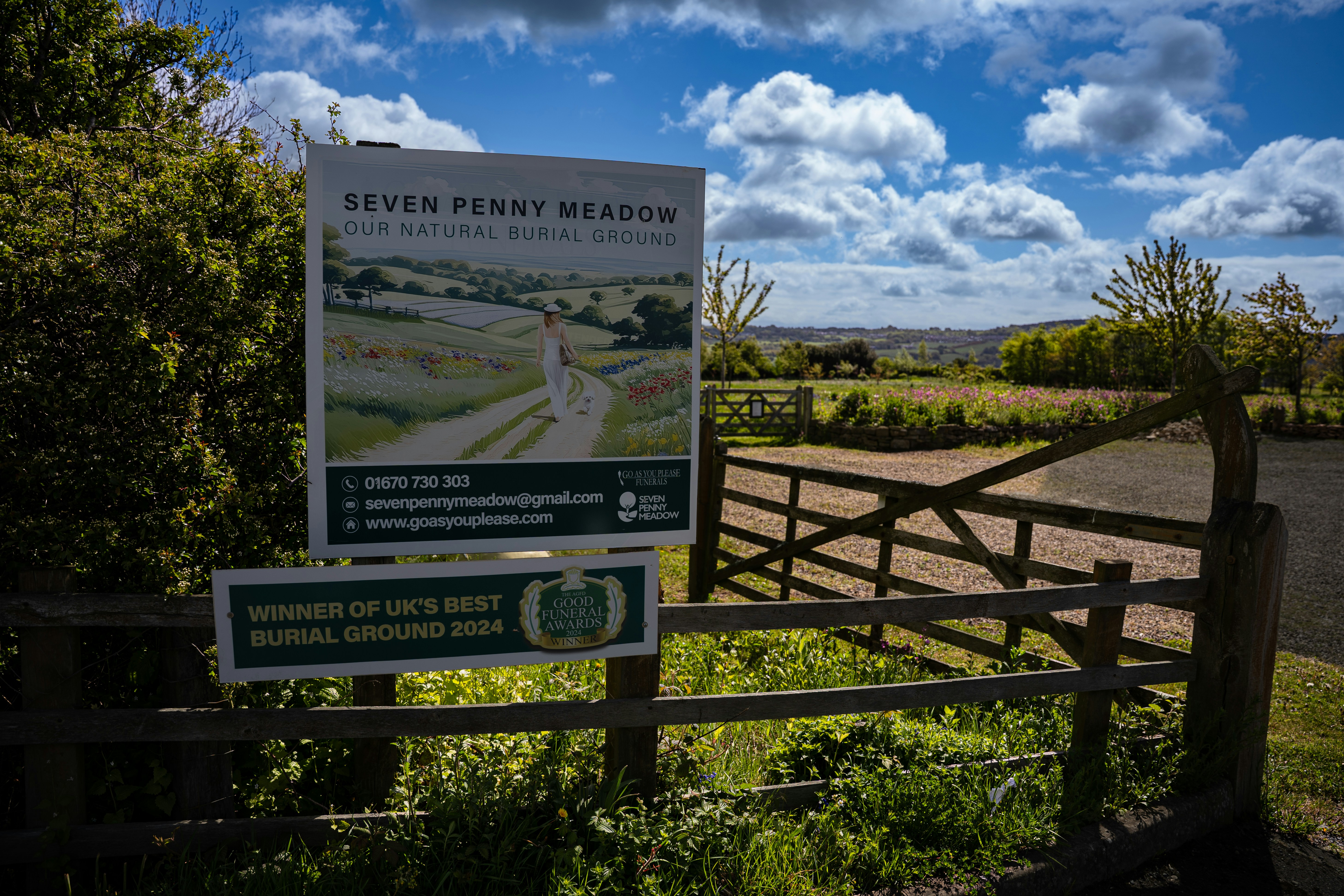 The Gate to Seven Penny Meadow