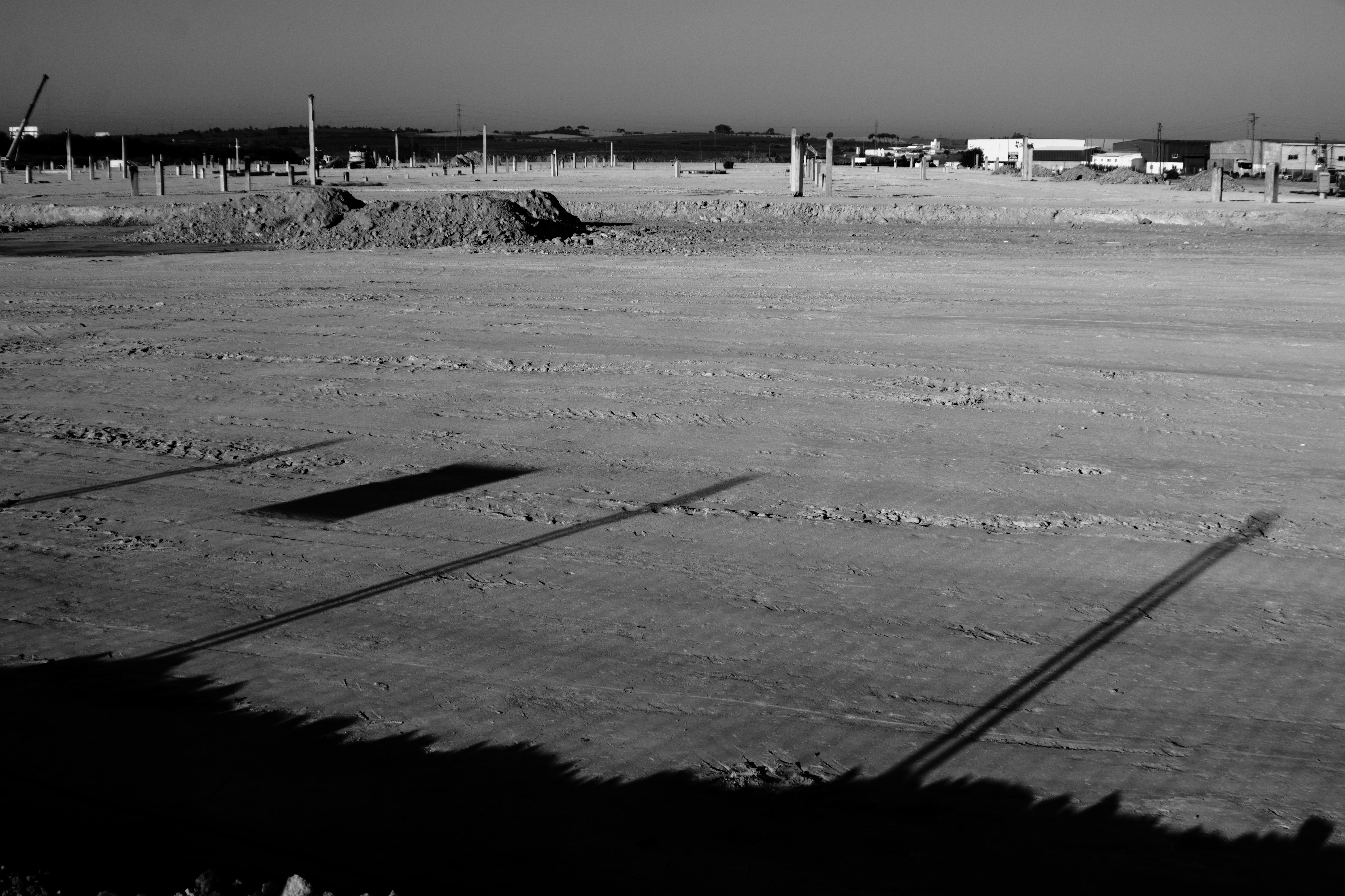 This is a huge building work in an industrial park in Alcala de Guadaira, Seville