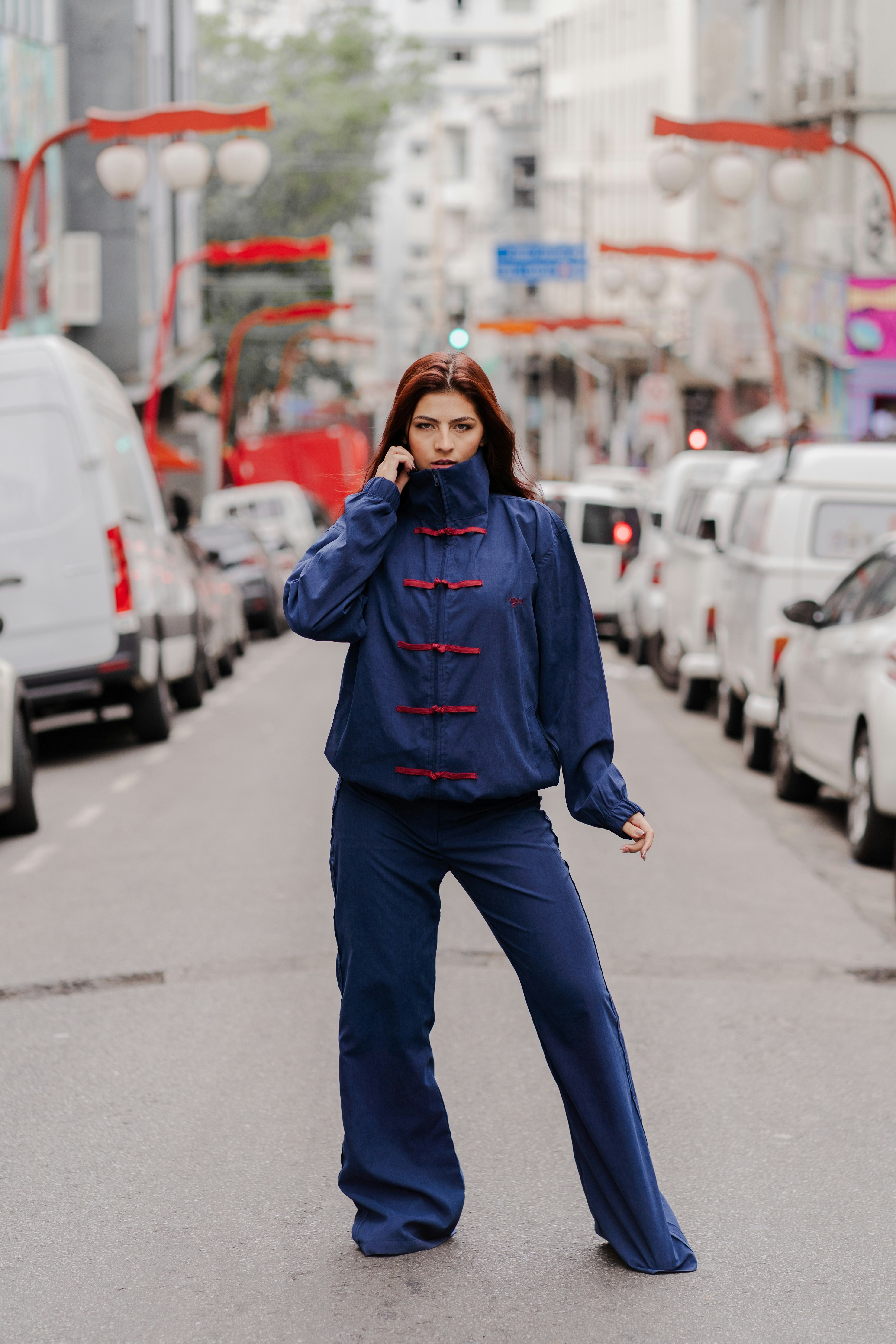 Blue Dawn: Street Style in the City Pulse