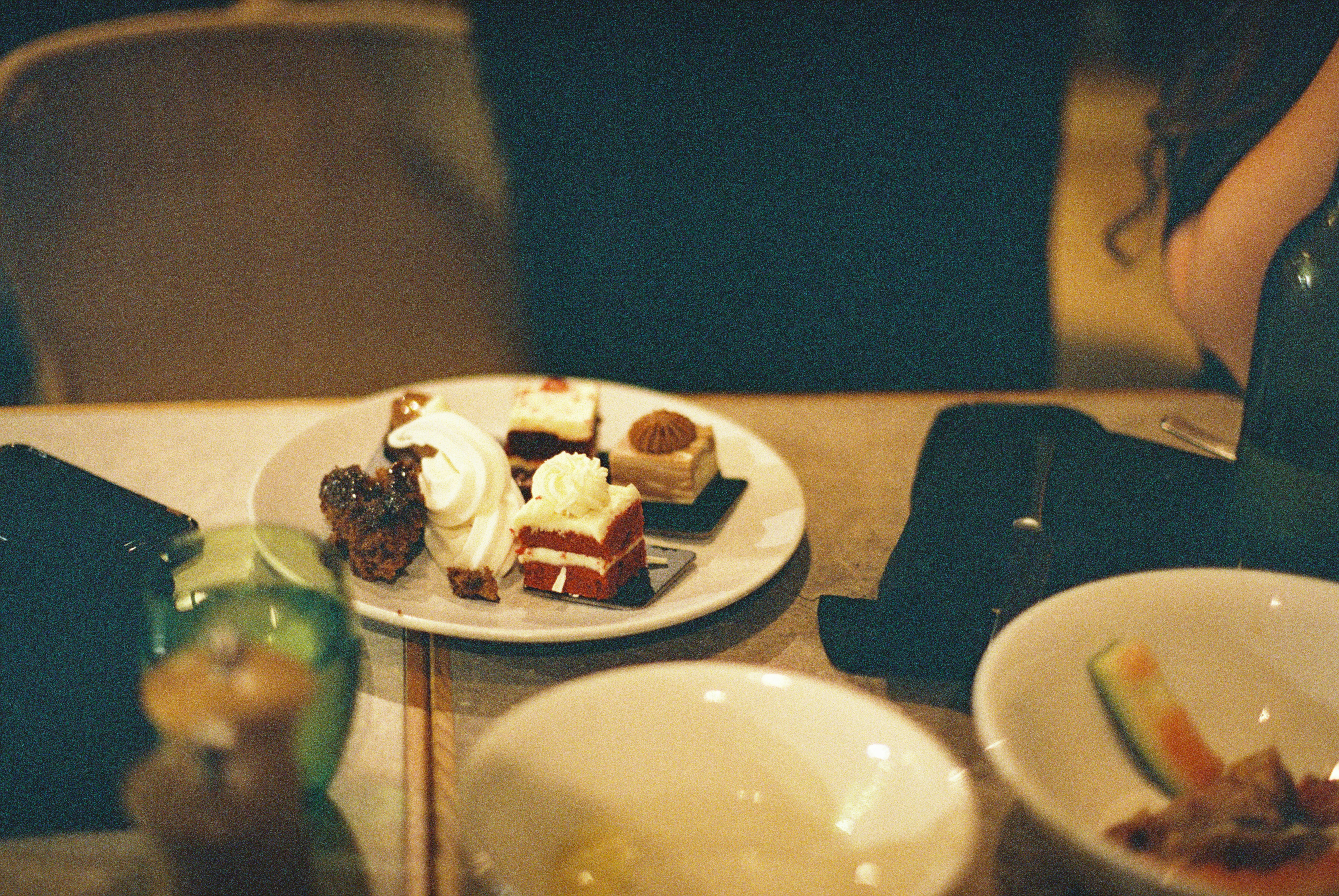Dessert Plate at an Intimate Table