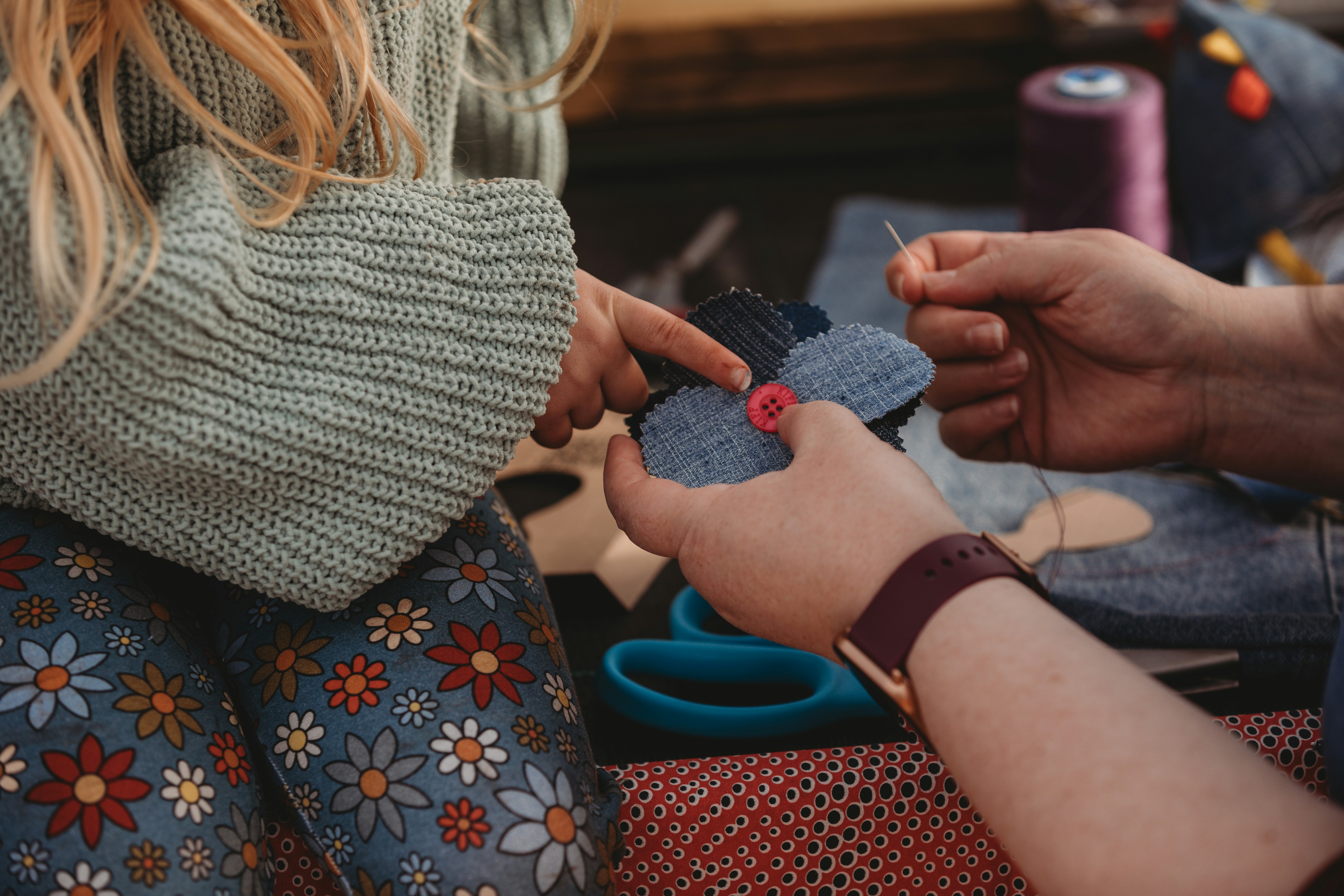 Threads of Care: Crafting Moments with Gentle Hands