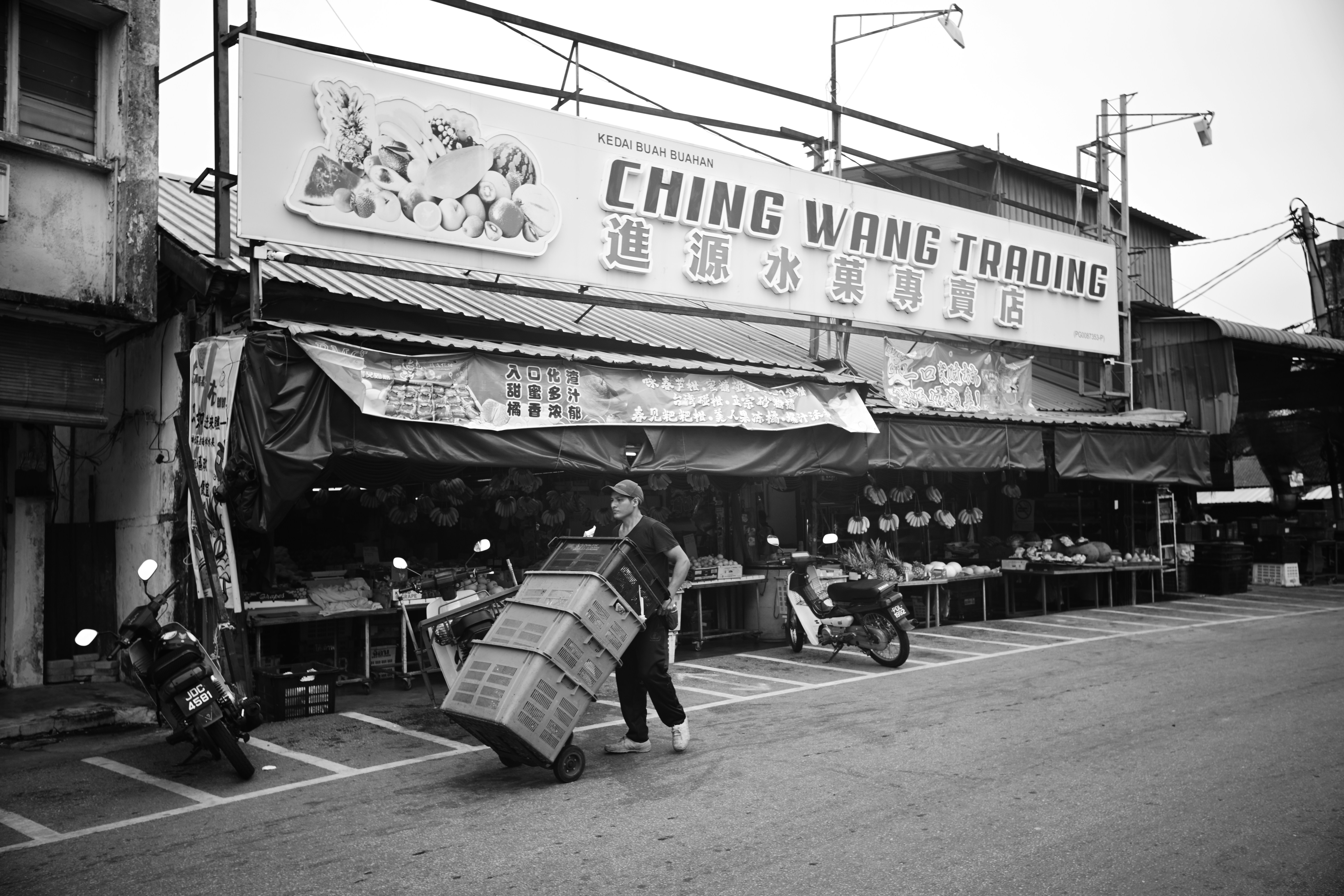 A collection of black-and-white and color street photos from Bukit Mertajam, Penang — capturing old streets, local life, urban textures, quiet corners, and everyday Malaysian moments.
