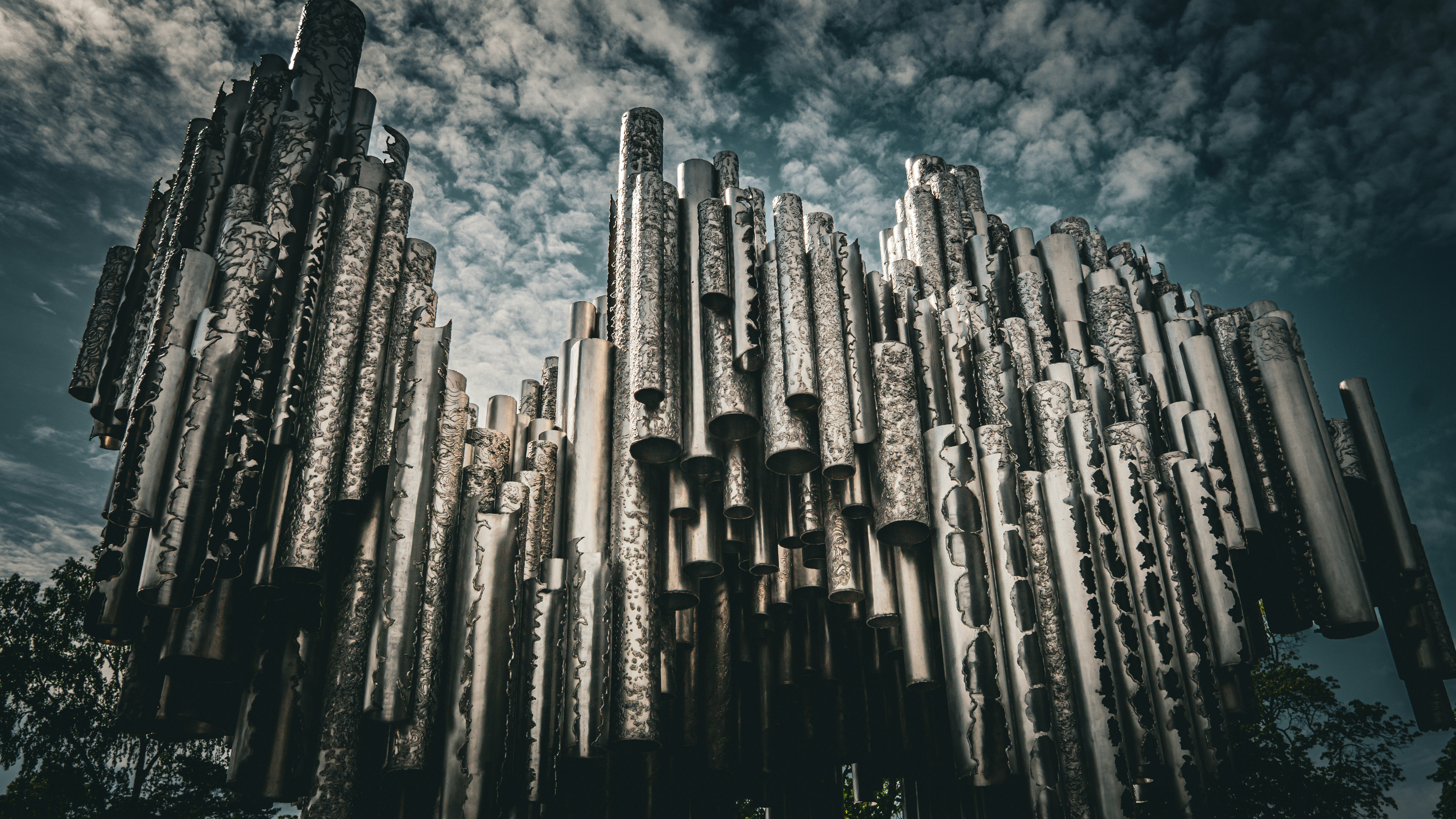 Vertical Choir: A Forest of Pipes Reaching Toward the Sky